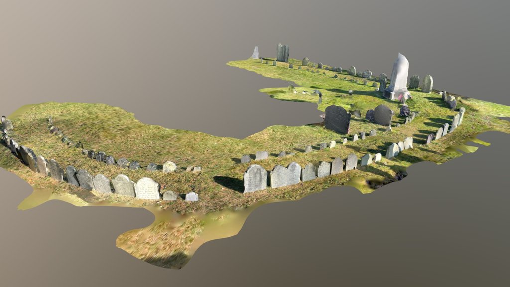 Gravestones and other Mortuary Monuments - A 3D model collection by ...