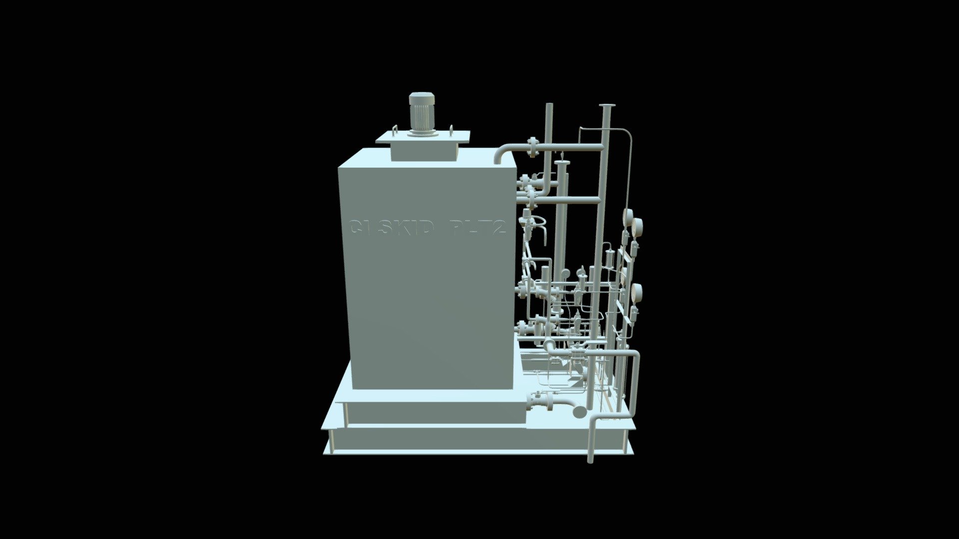 PLATONG II CI SKID - Download Free 3D model by PTT Rep supv ...
