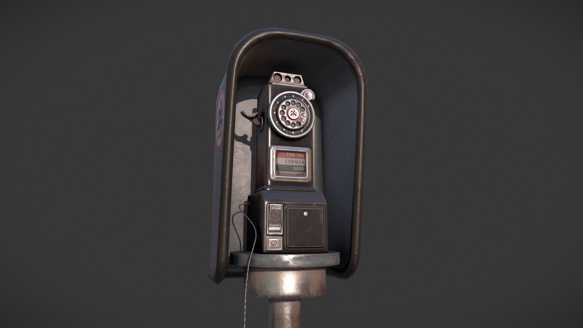 Payphone - Buy Royalty Free 3D model by MonteGargano [3e09a42 ...