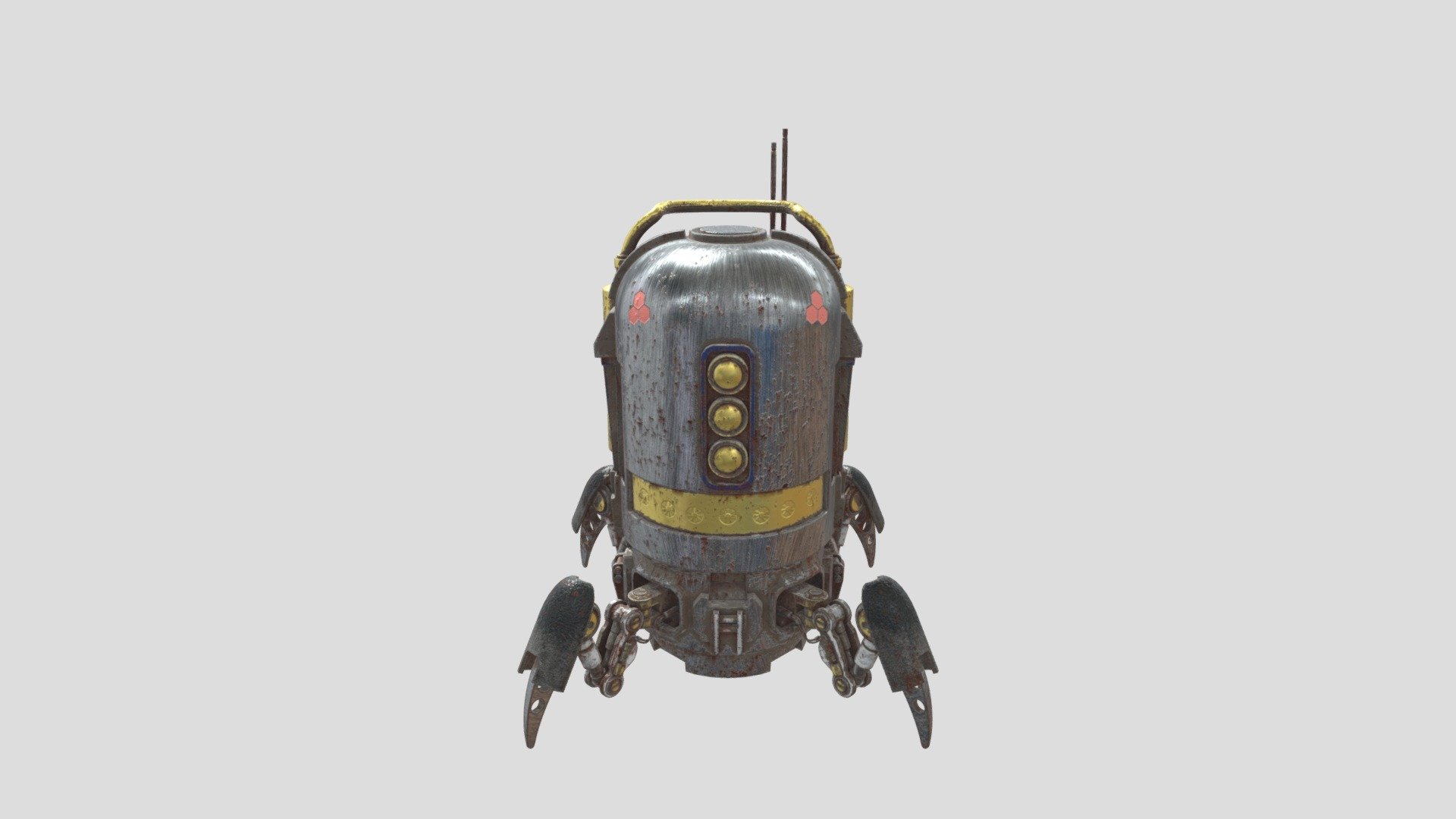 Spider bot - 3D model by easton.sarich [3e0b484] - Sketchfab
