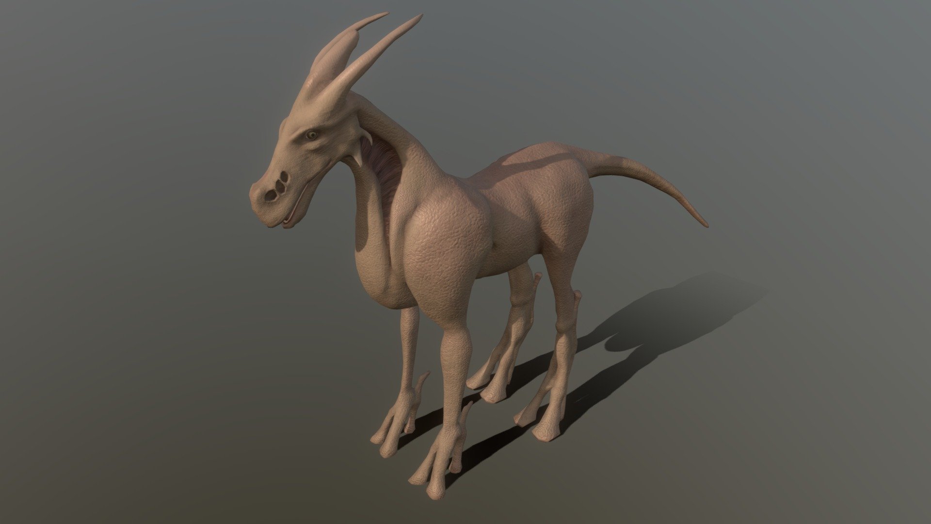 Alien Quadruped - 3D model by Niblette [3e0ee4e] - Sketchfab