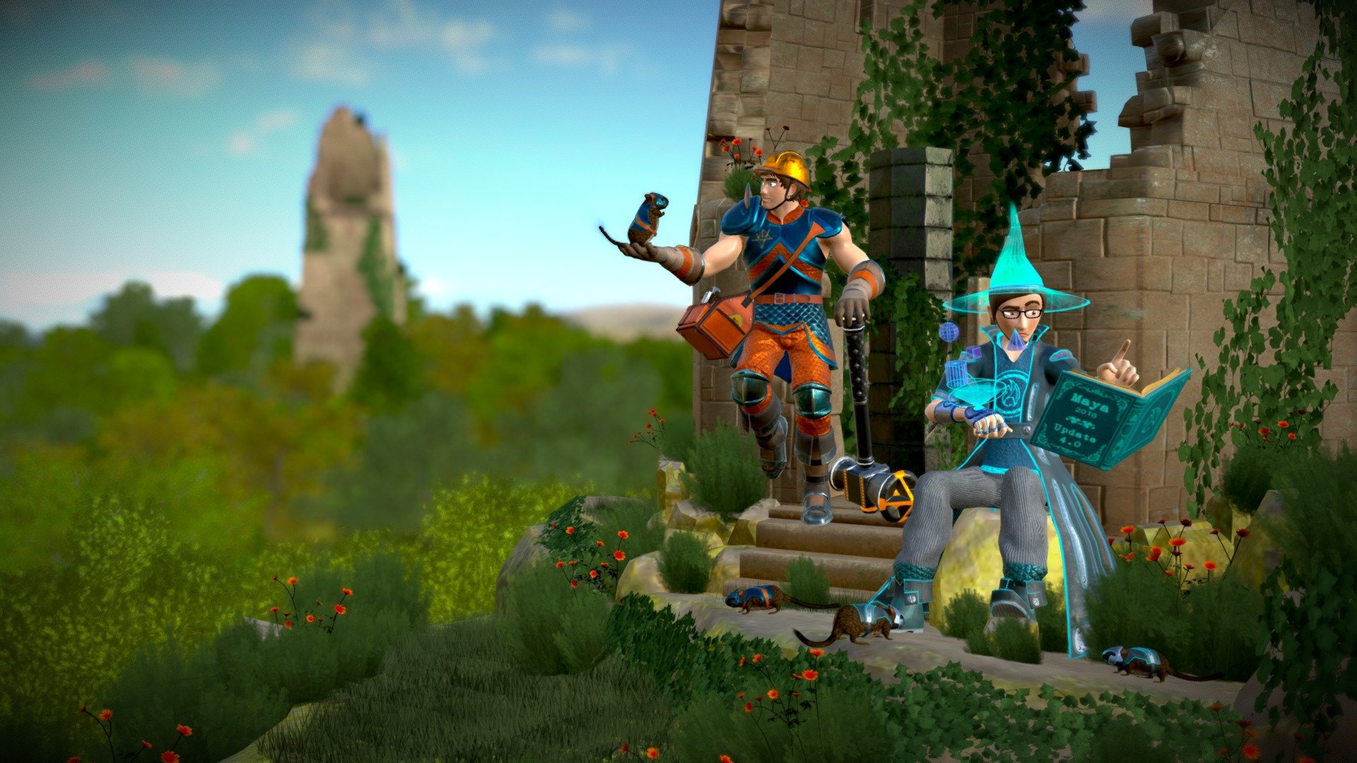 Forest Break - 3D model by Hadrien59 [3e0f393] - Sketchfab