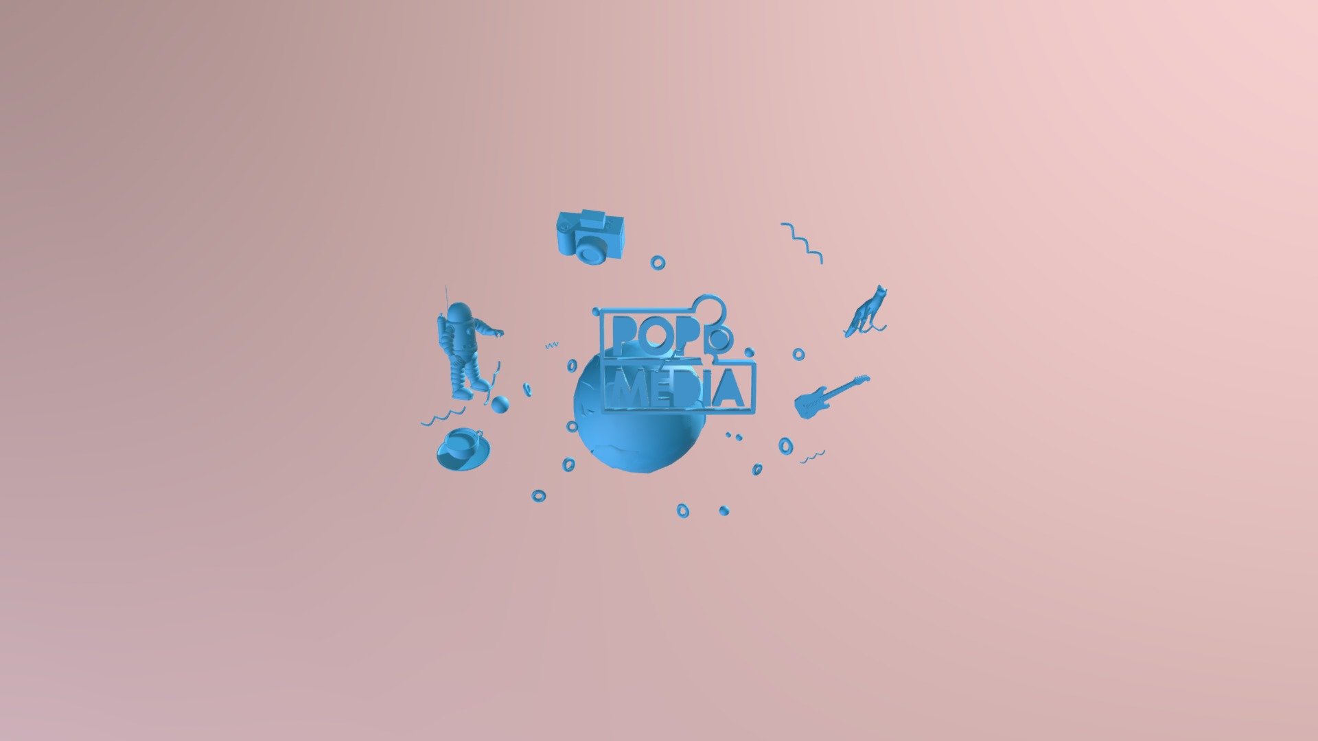 Create A 3D Logo - Place Your SVG File (copy) - 3D model by ...