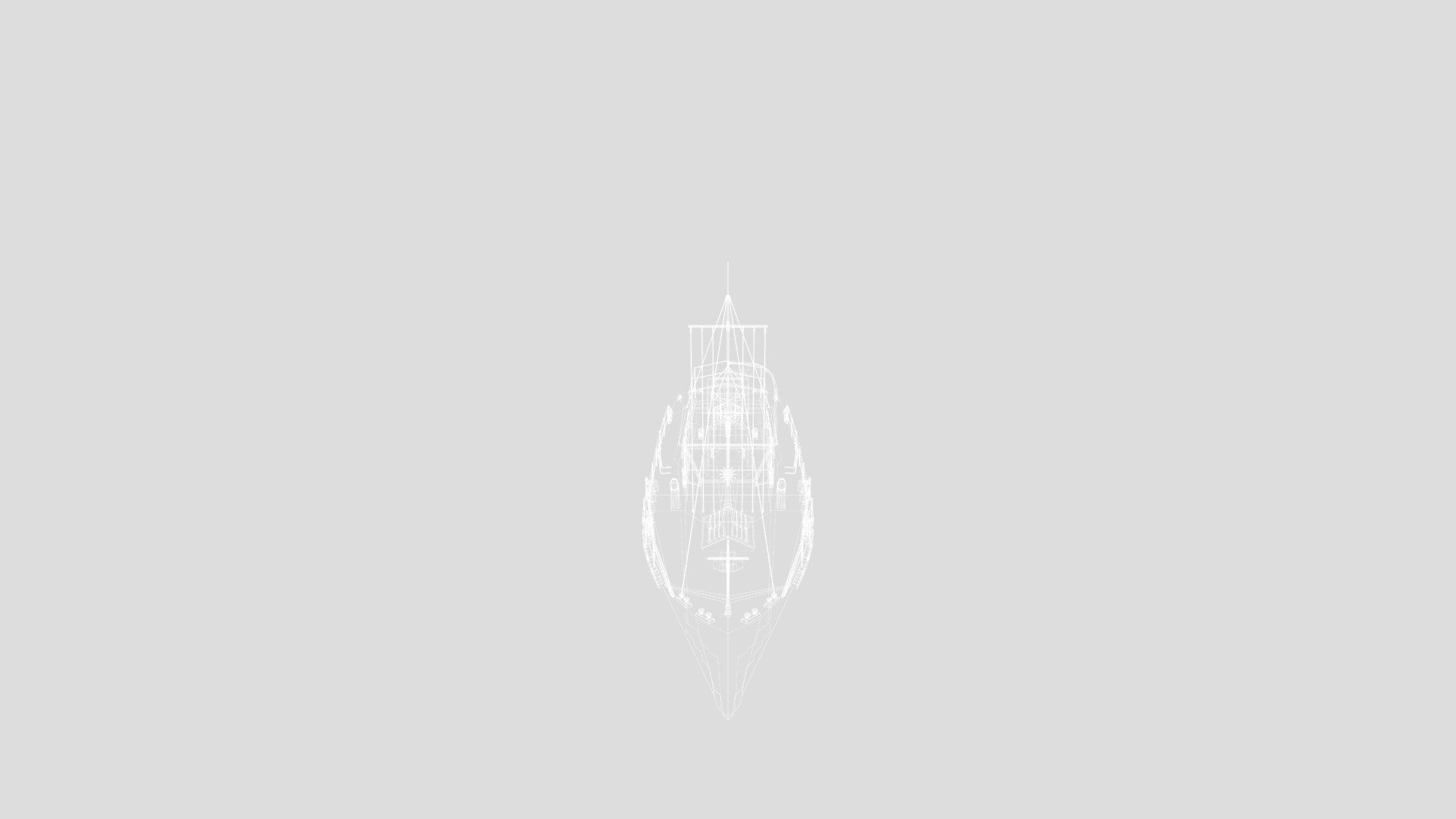 Boat Wireframe - 3D model by awancrct [3e0ffb3] - Sketchfab