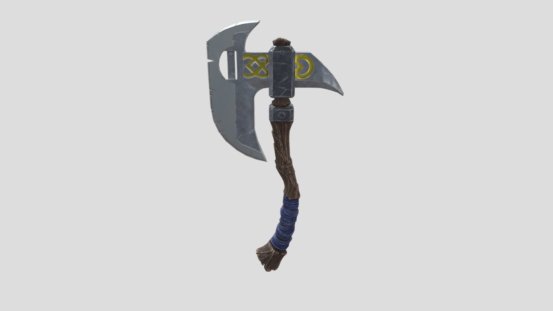 Dwarven Axe Texturing - 3D model by Bobbo (@mrsylphie) [3e10d71 ...