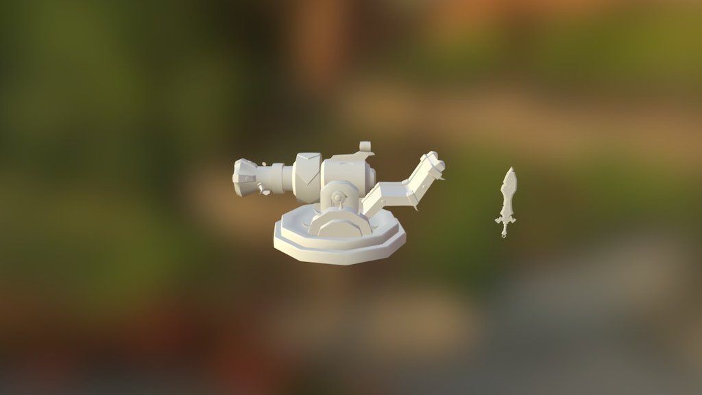 Cañon - 3D model by viplex [3e13cd2] - Sketchfab