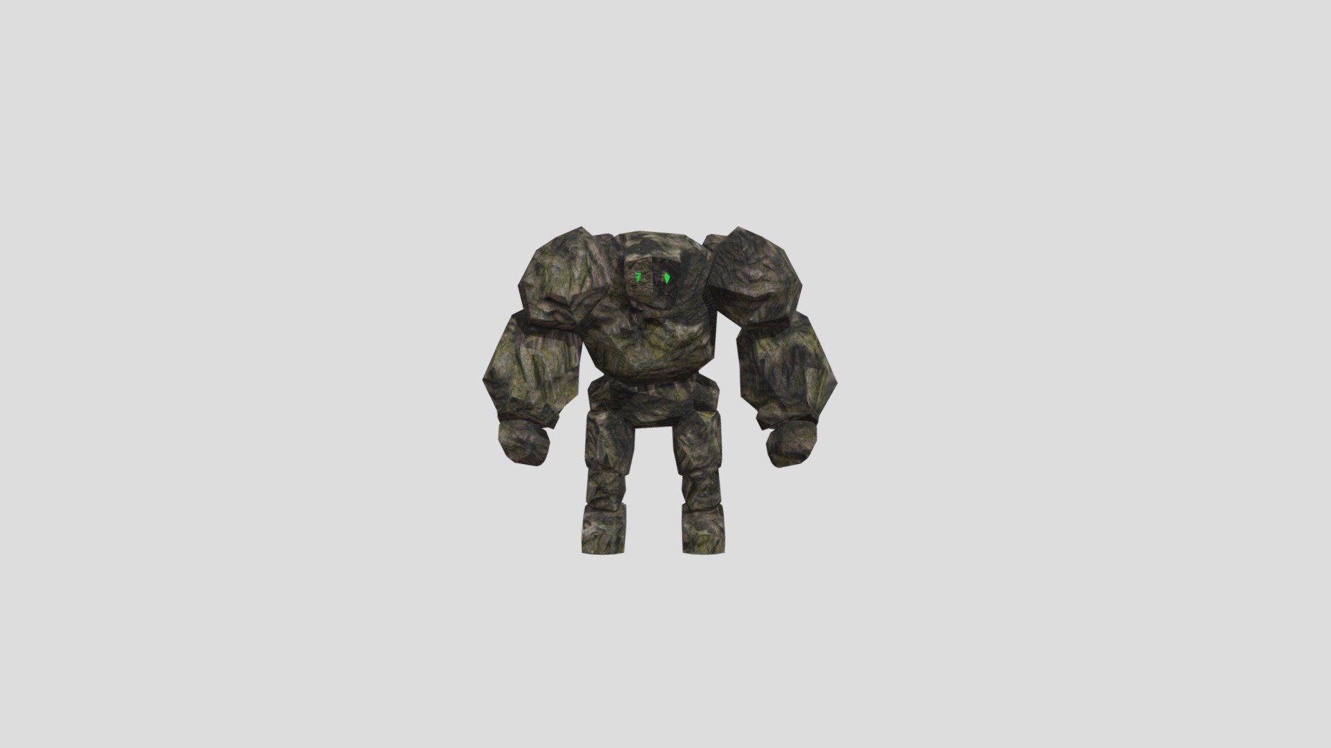 Golem - 3D model by RafRaf (@rafaelanra) [3e13ead] - Sketchfab