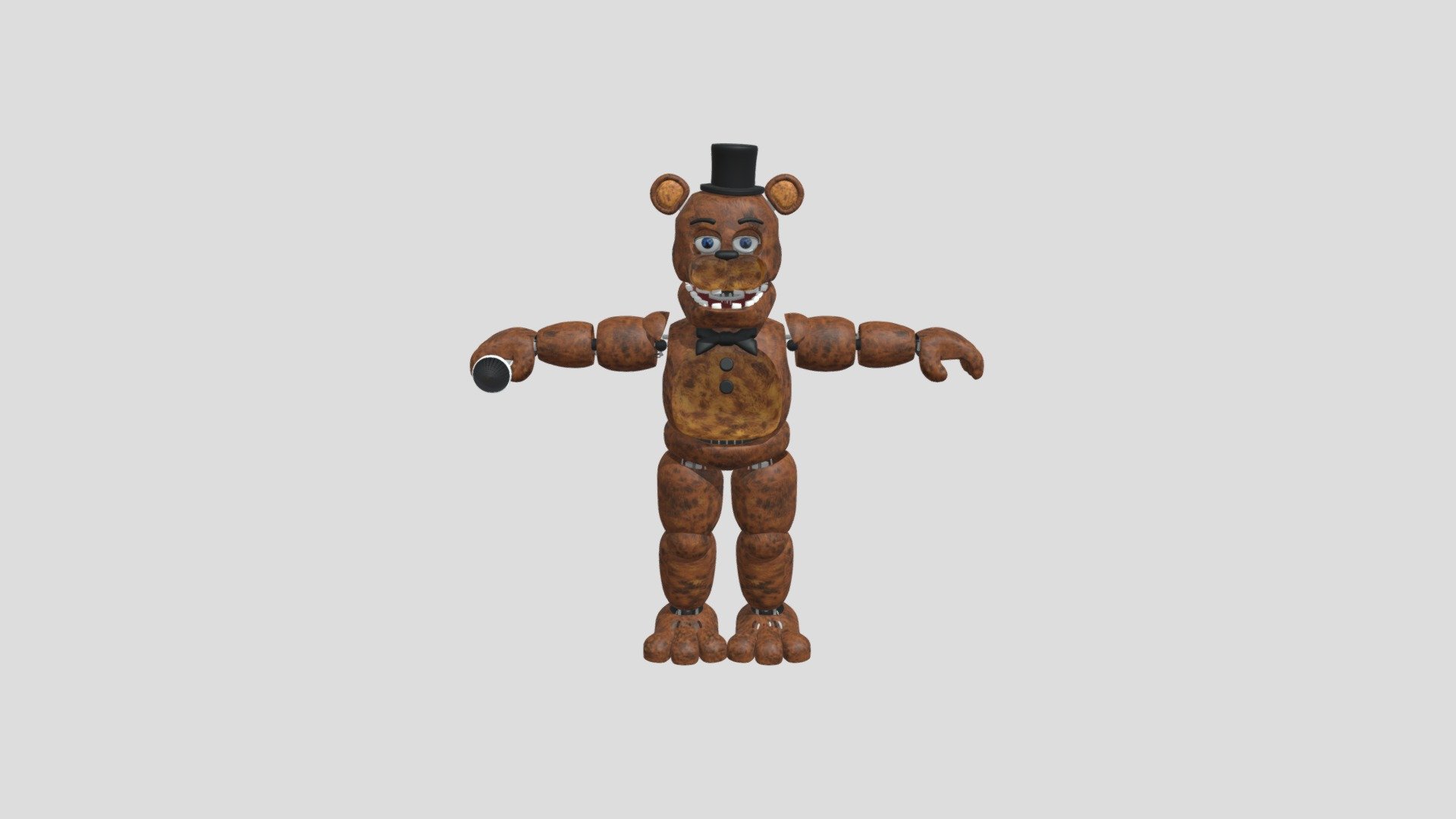 Unwithered Freddy - Download Free 3D model by sisniegajosemaria ...