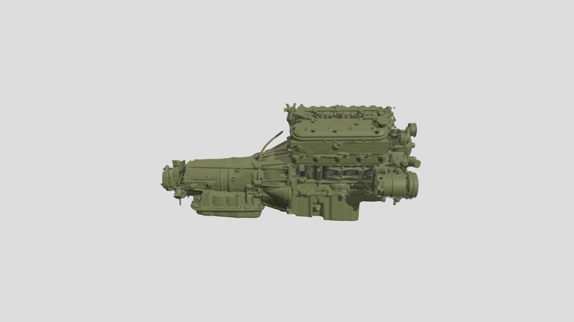 3D scan of Toyota Lanscruiser Engine - 3D model by 3DMEK [3e1560d ...