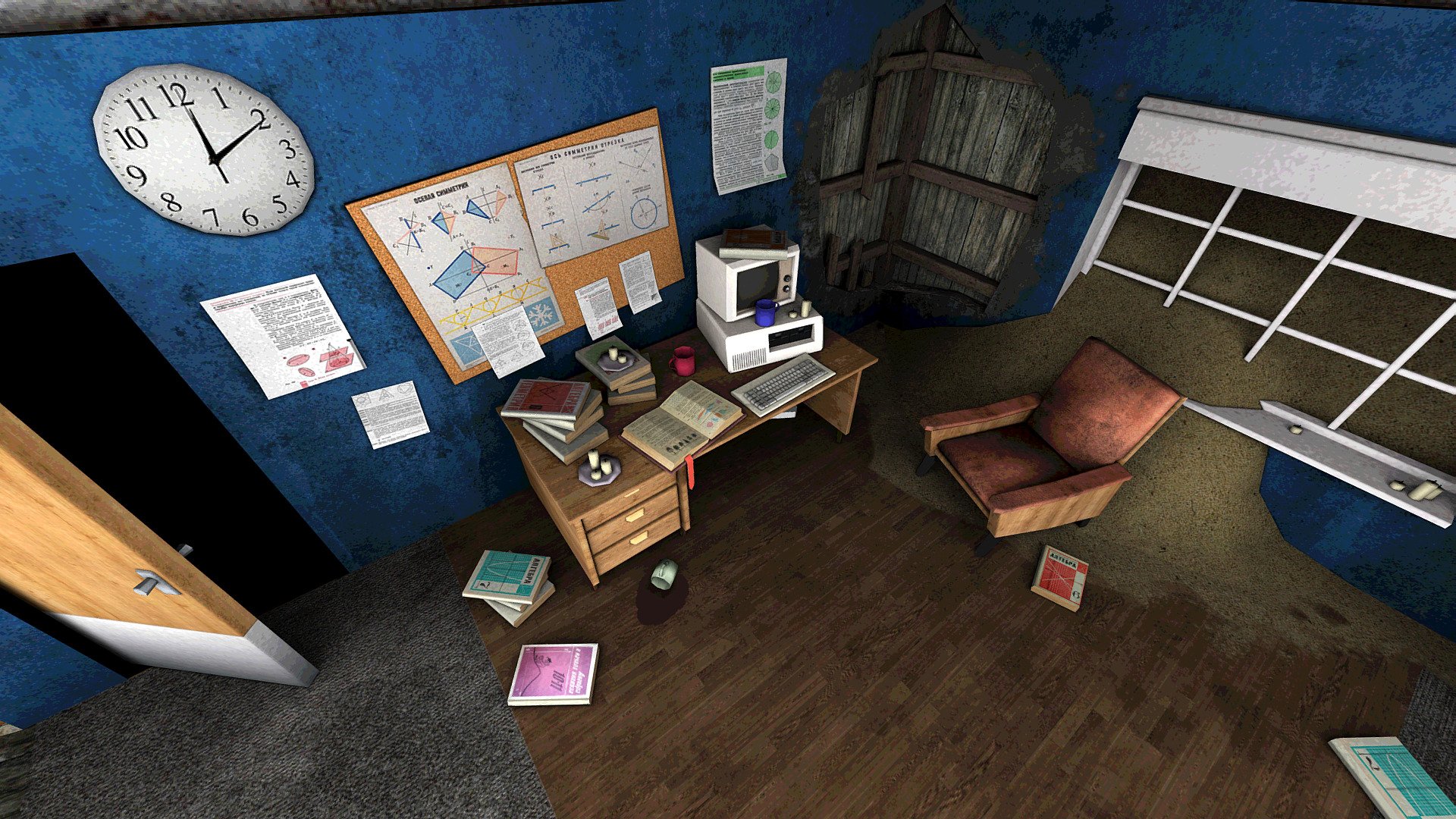 Math Teacher's Room Diorama - 3D model by MaxDeaconVR [3e16272] - Sketchfab