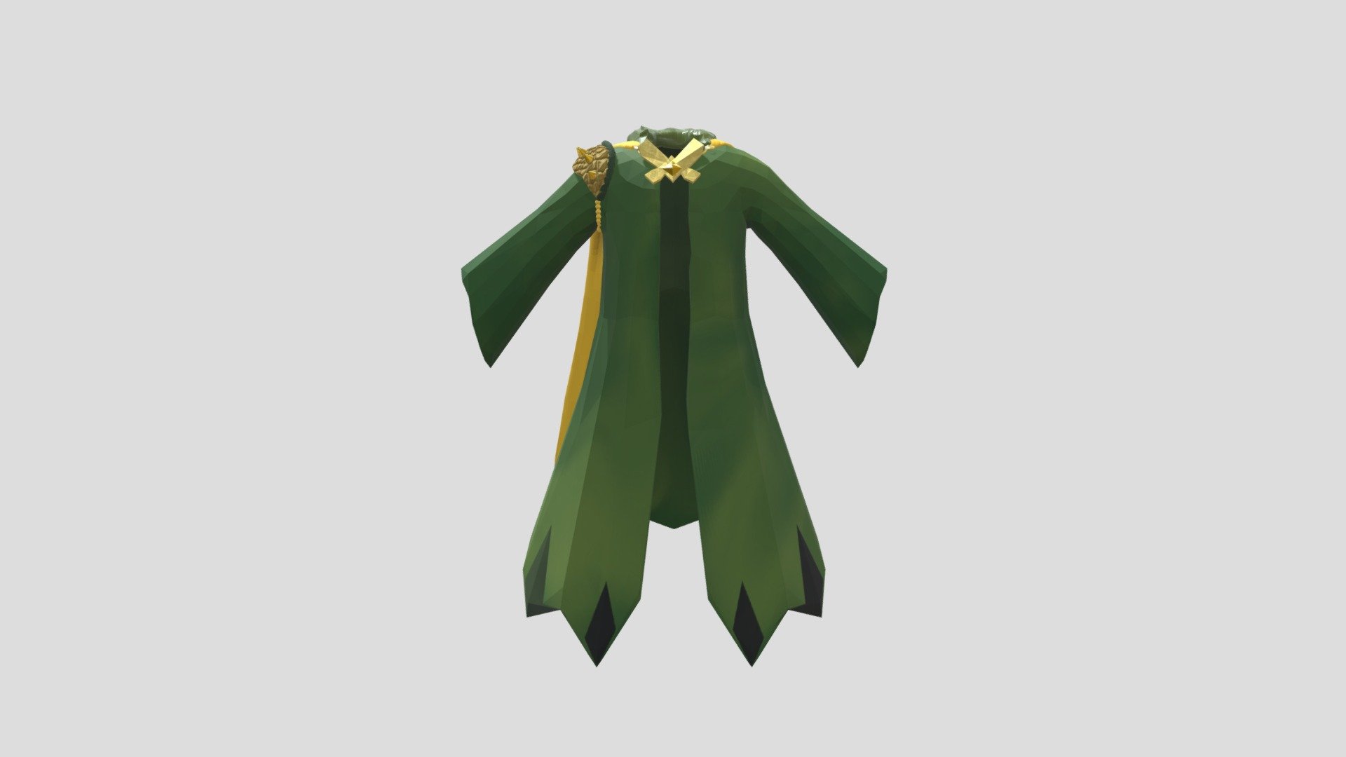 Wizard Cloak - 3D model by michelledowning21 [3e162a1] - Sketchfab