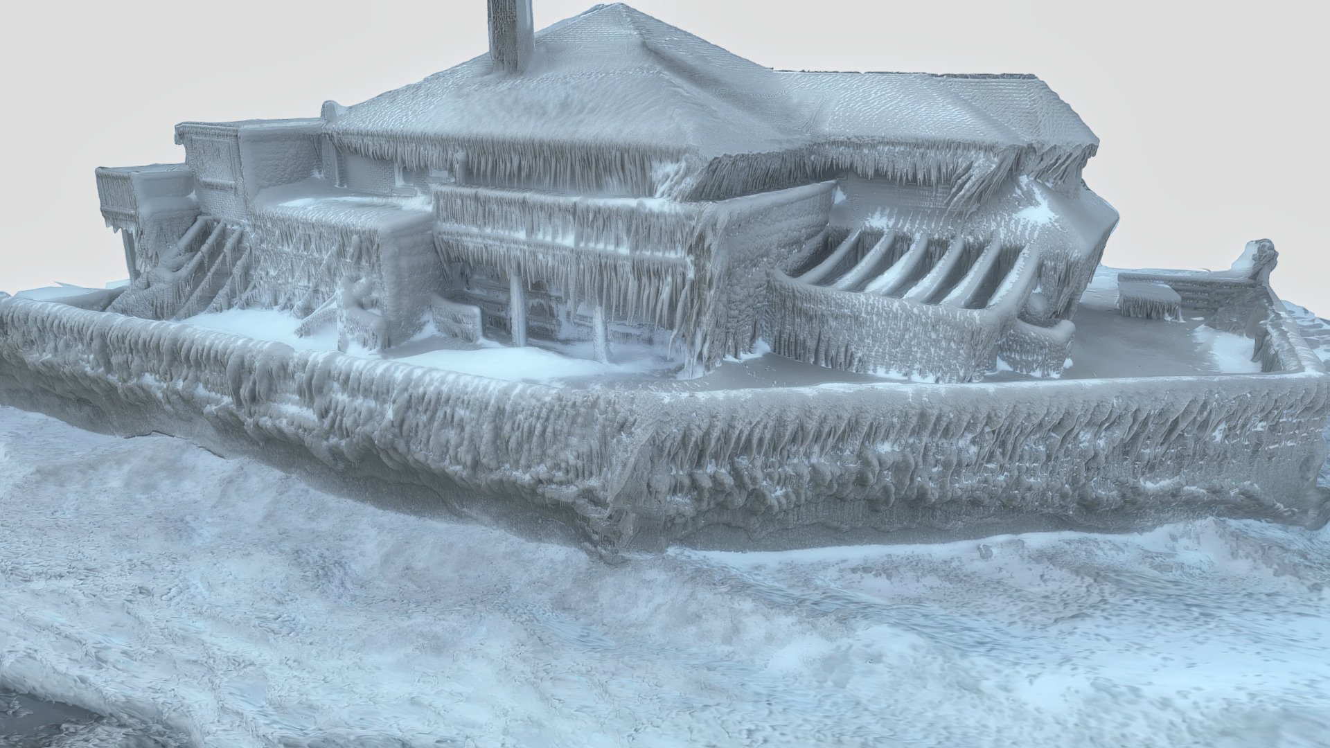 New York Blizzard aftermath - 3D model by Photogrammetry guy (@Scan.guy ...