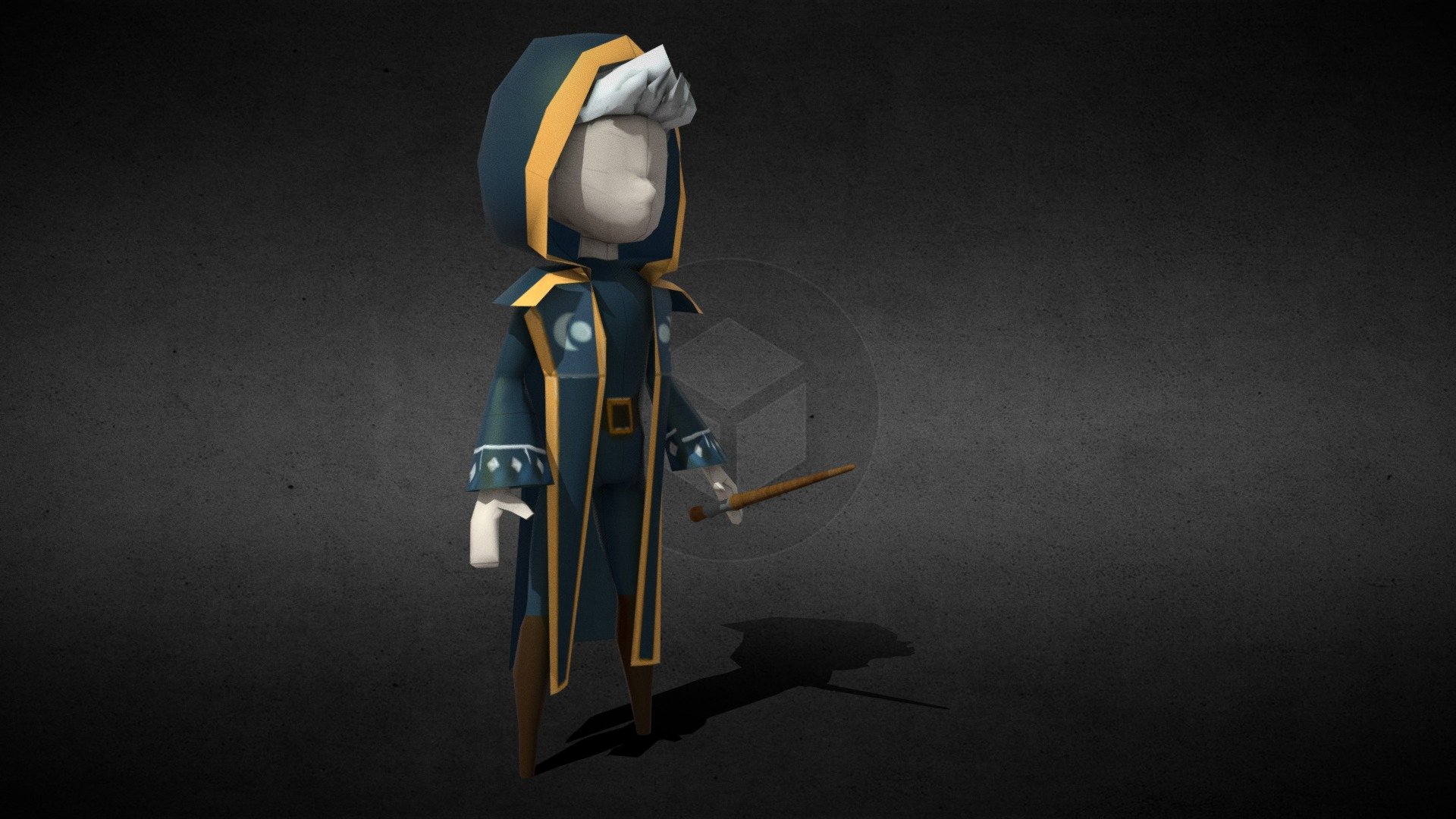 Magician_M - Download Free 3D model by Bryan Choo (@bryanchoo1997 ...