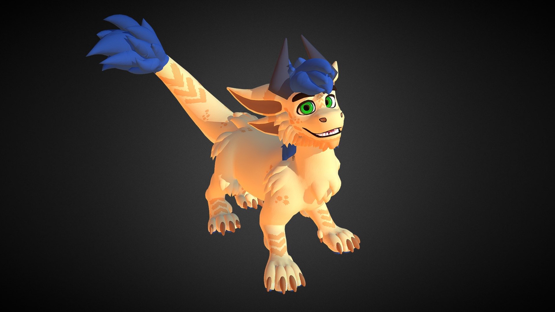 Kaide Feral - 3D model by Kaide [3e16cf7] - Sketchfab