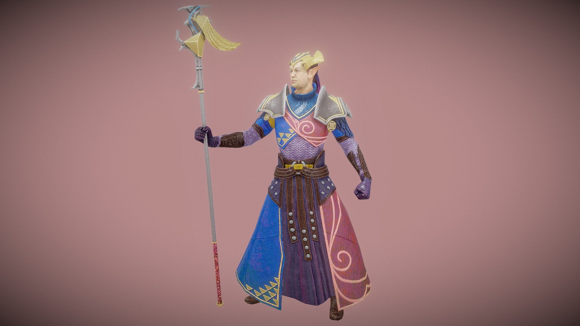 Elf Fighter - Buy Royalty Free 3D model by Luna Studio (@StudioLuna ...