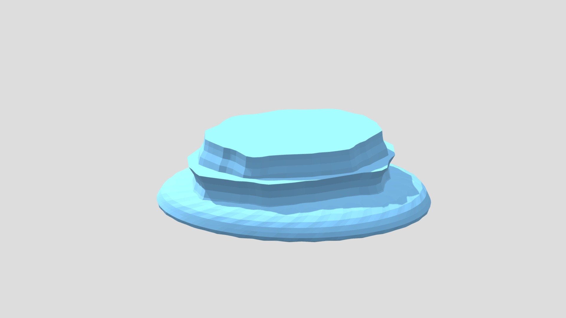 Ice mountain 2 tiers - 3D model by a.m (@a.khram) [3e179fe] - Sketchfab