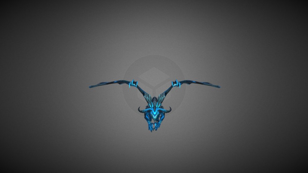 Dragon blue - 3D model by attasik [3e19bdb] - Sketchfab