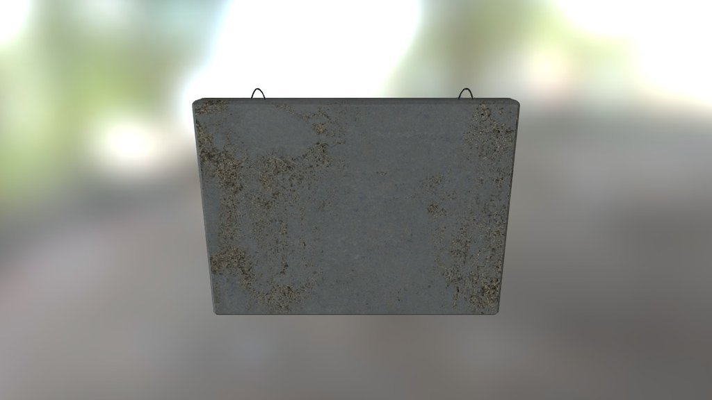 wall & rag - 3D model by smileback [3e19db4] - Sketchfab