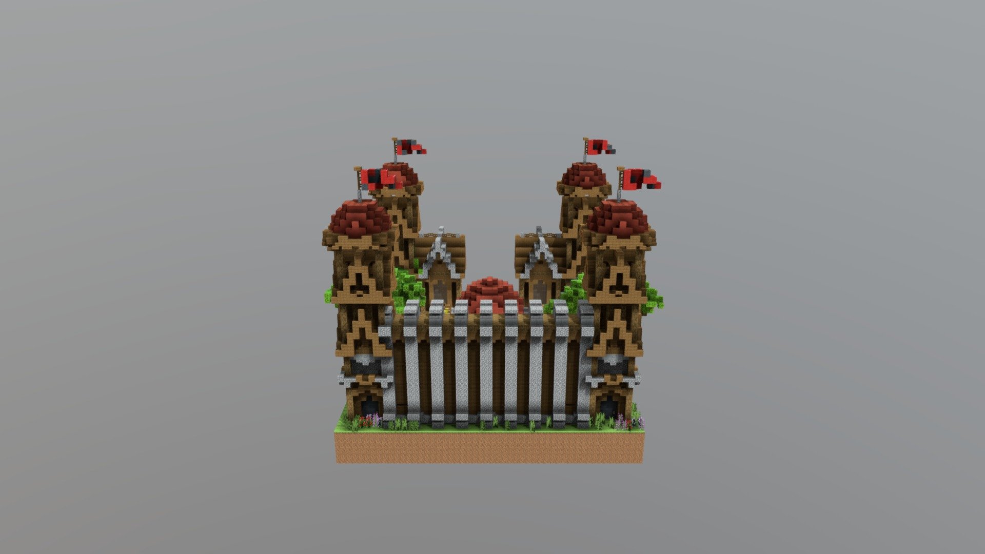 50x50 Spawn 3D Model - 3D model by Matilaina [3e1b290] - Sketchfab