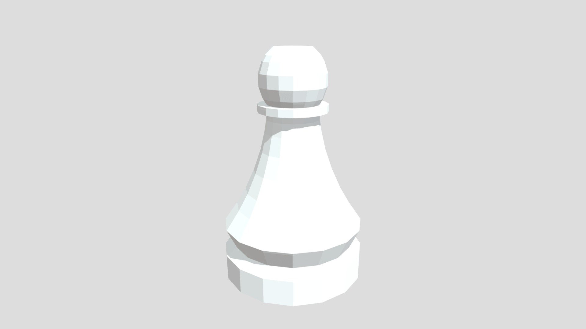 Simple Chess Pawn - Download Free 3D model by thequinneffect [3e1c8a6 ...