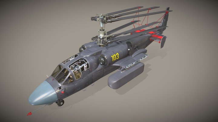 Ka-52 3D models - Sketchfab
