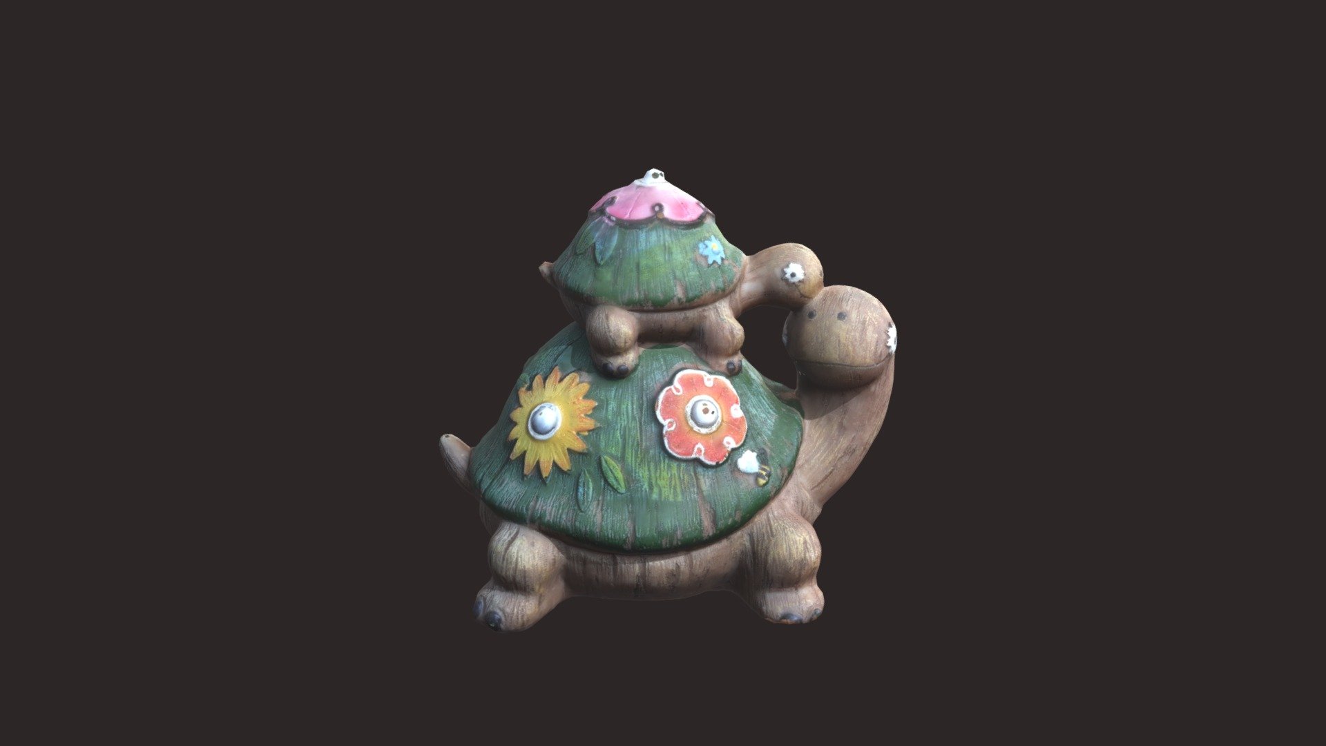 Turtle Of Garden - Download Free 3D model by earthasumi [3e1ddcc ...