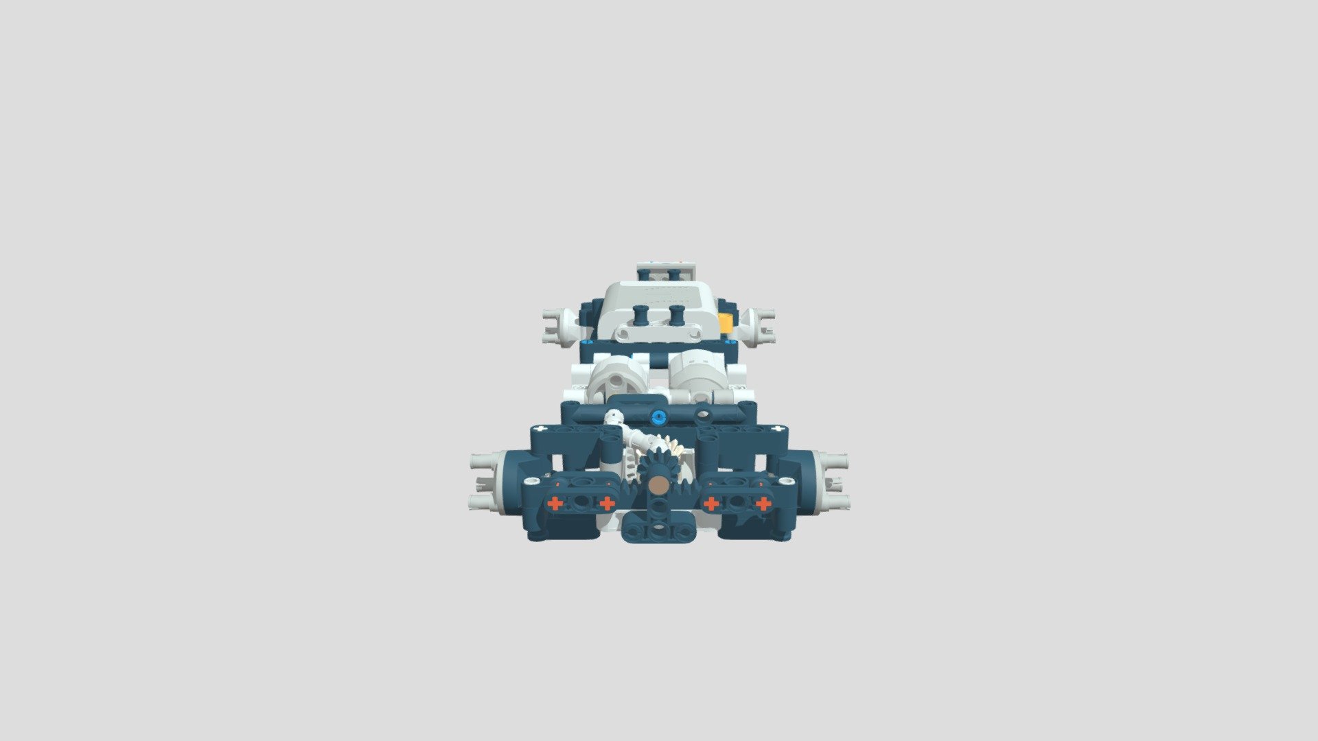 lego chassis with front-wheel drive - 3D model by João Pedro Seraphim ...