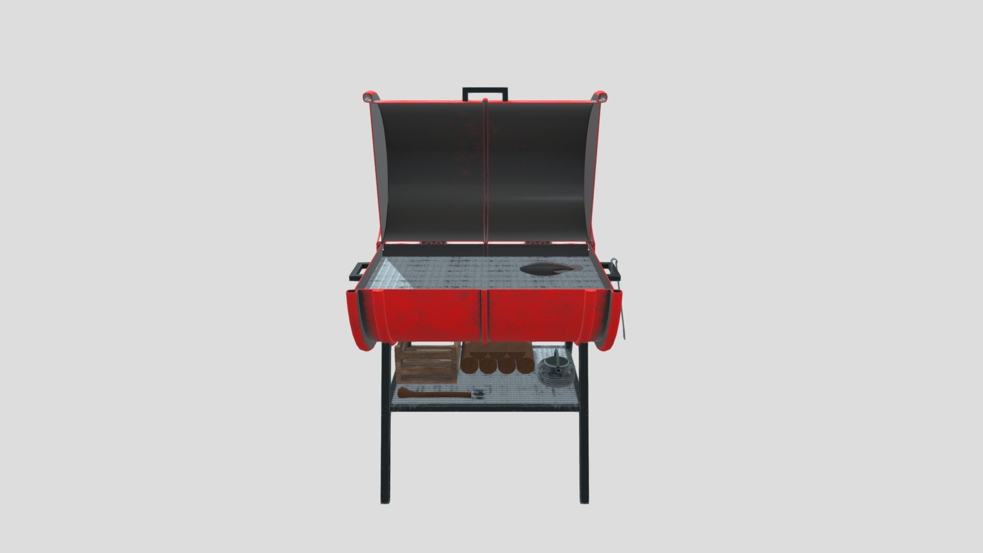GAME READY - BBQ - 3D model by orcunaydinli [3e1e0fe] - Sketchfab