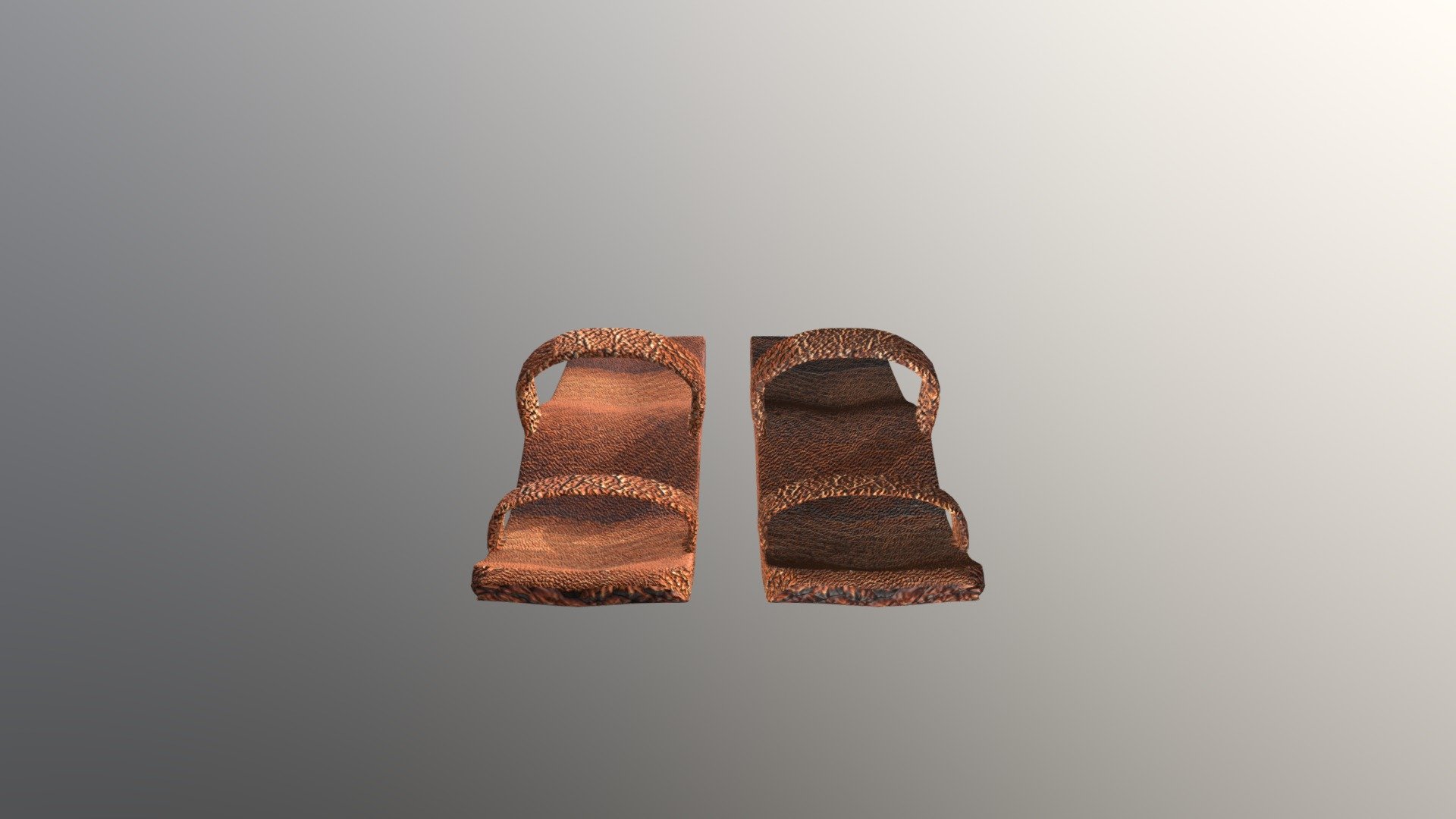 Jandals Shoe Practice - 3D model by JulianK. [3e1e2cf] - Sketchfab