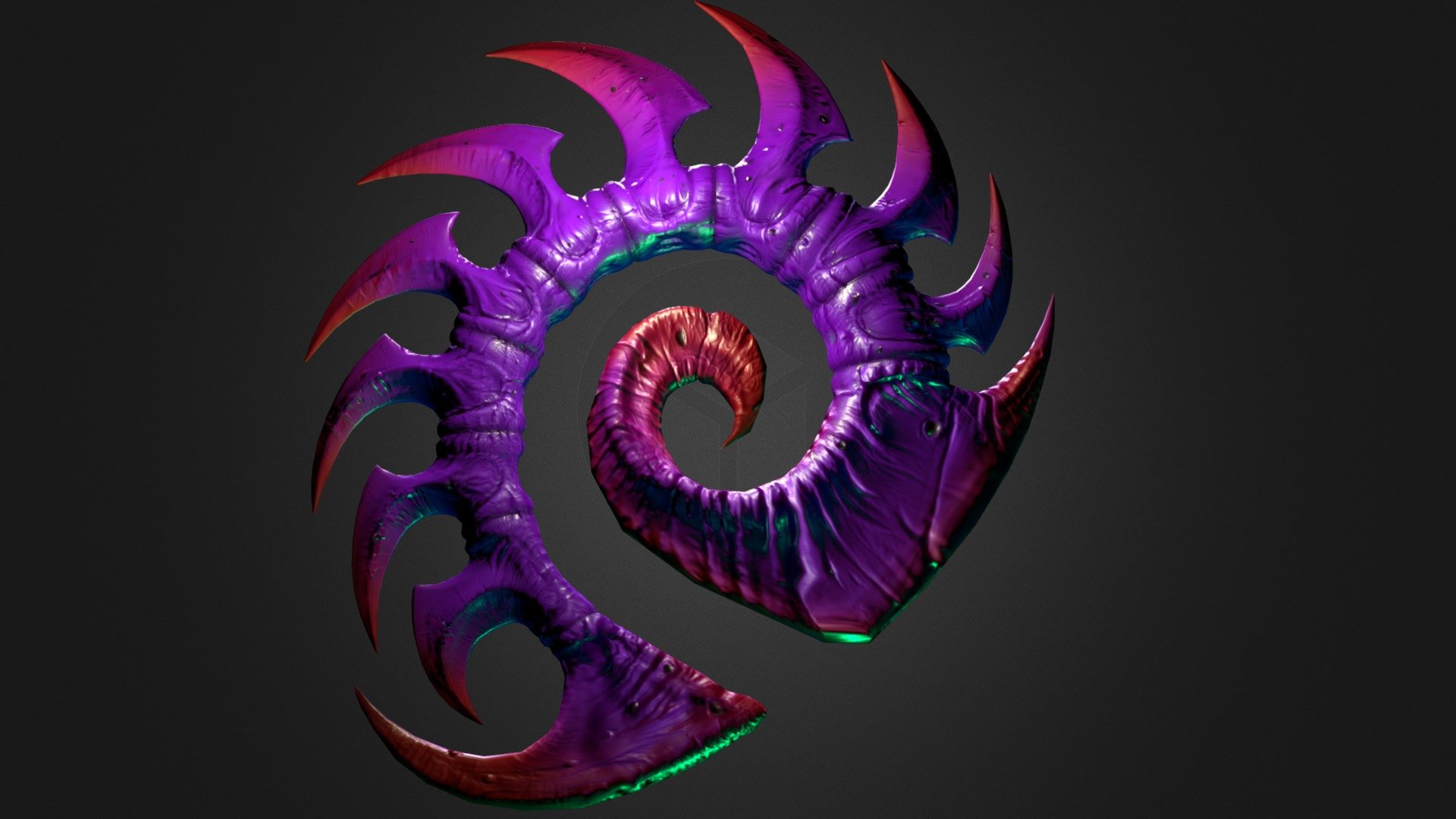 Zerg Sign - 3D model by manto.elia [3e1e6cb] - Sketchfab