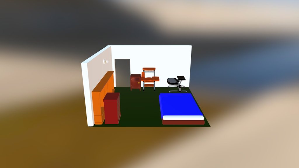 ProjectRoom - 3D model by RajaThaiel [3e1eb16] - Sketchfab