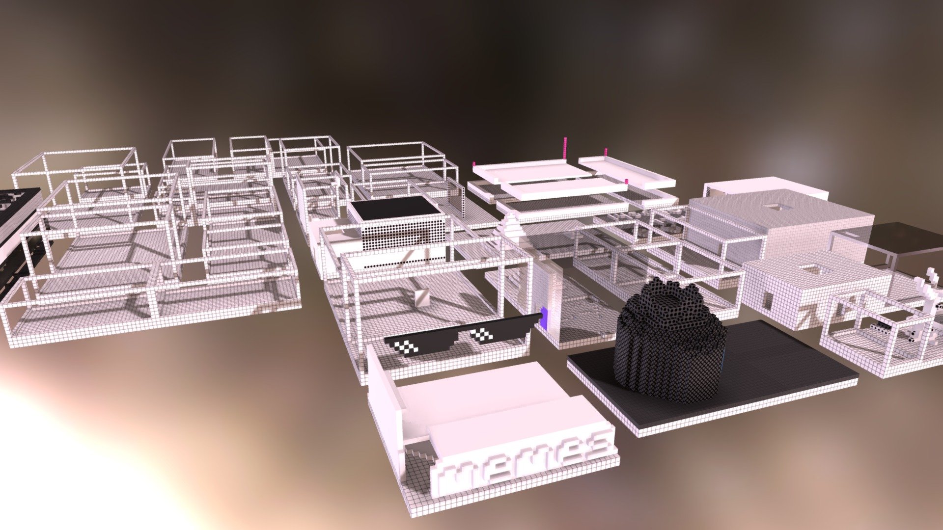 Memes - Download Free 3D model by m3org [3e1f062] - Sketchfab