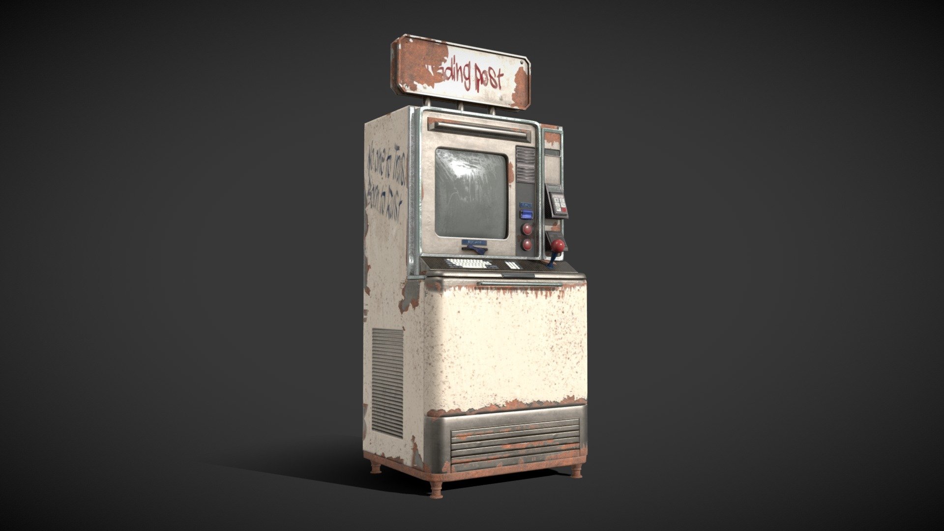 Weapon Vending Machine | Rustborn - Download Free 3D model by Daniils ...