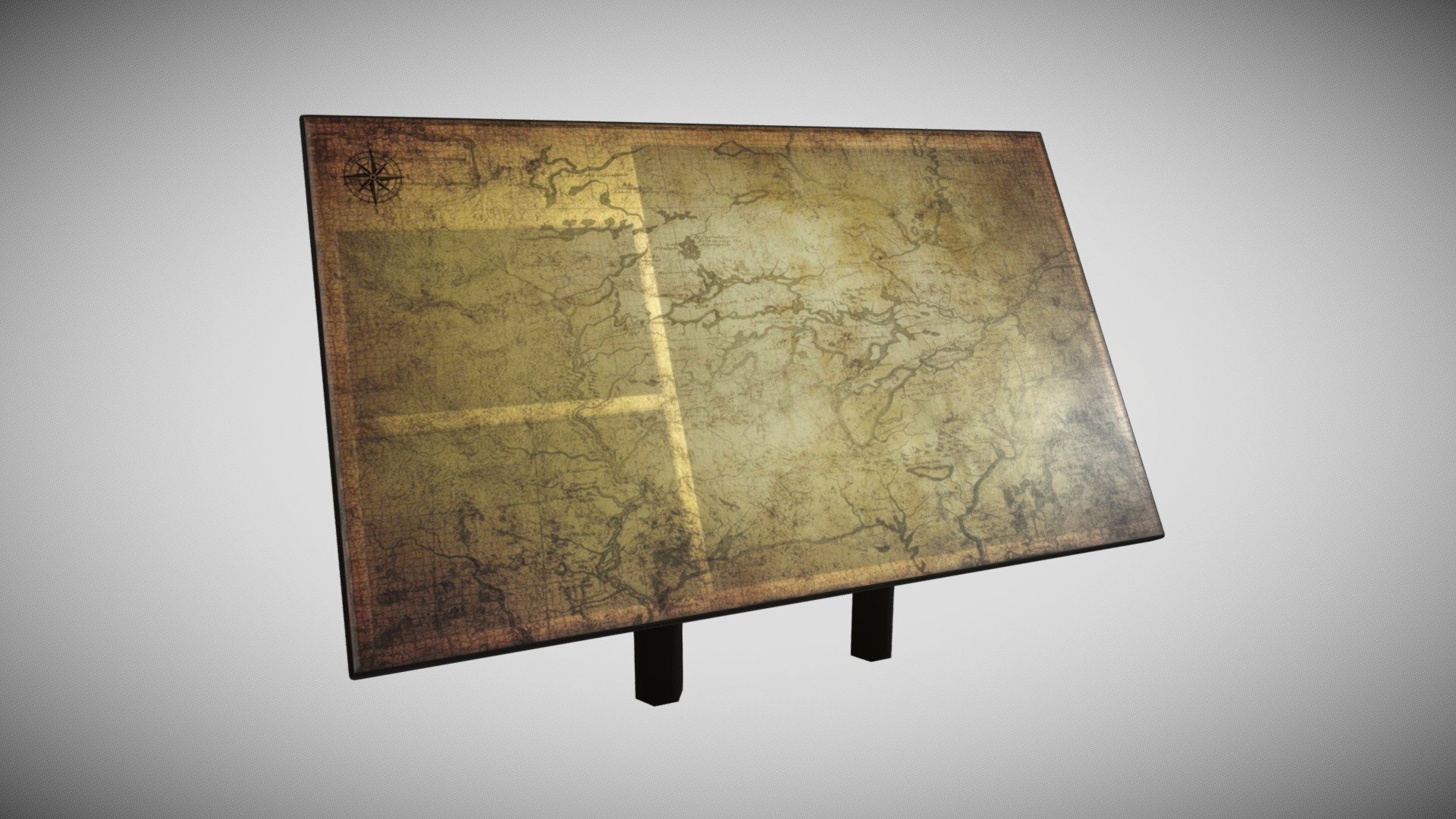 Map Board - Buy Royalty Free 3D model by Pedram Ashoori (@pedramashoori ...
