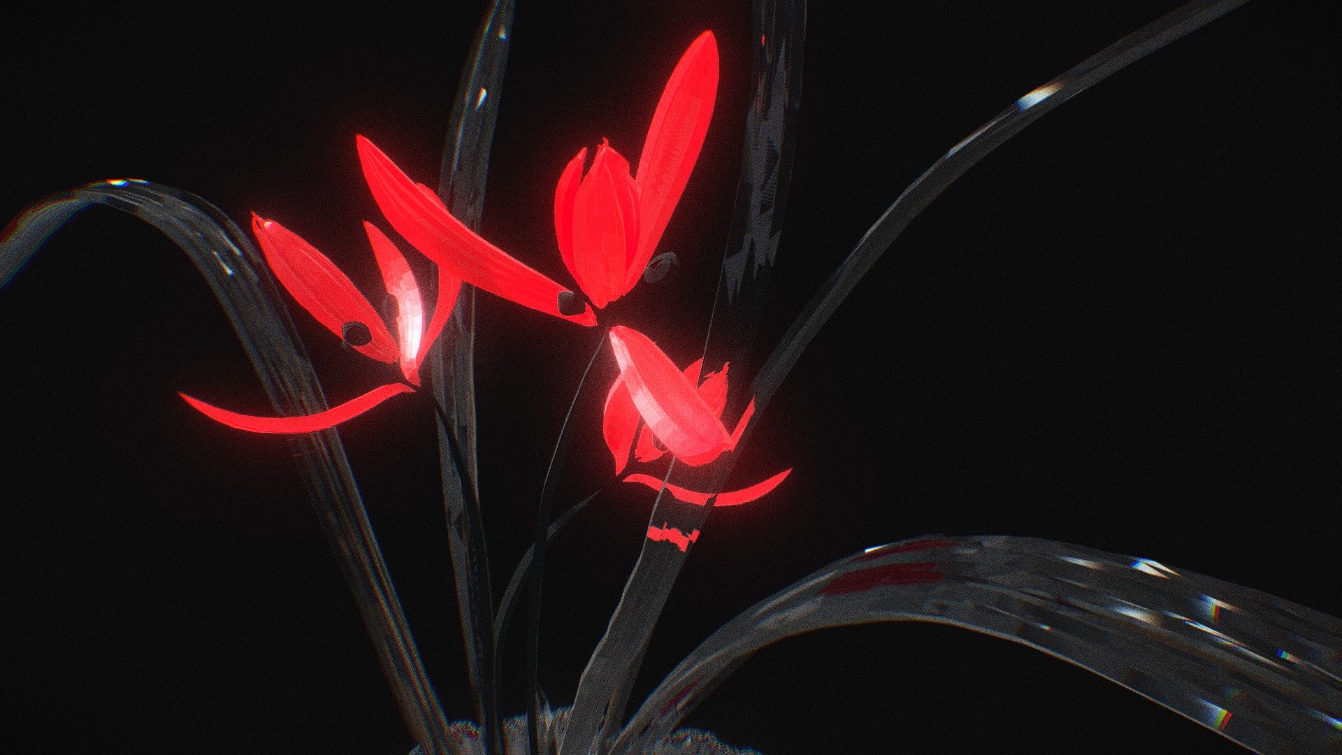 Orchid - 3D model by sy-kim [3e21b88] - Sketchfab