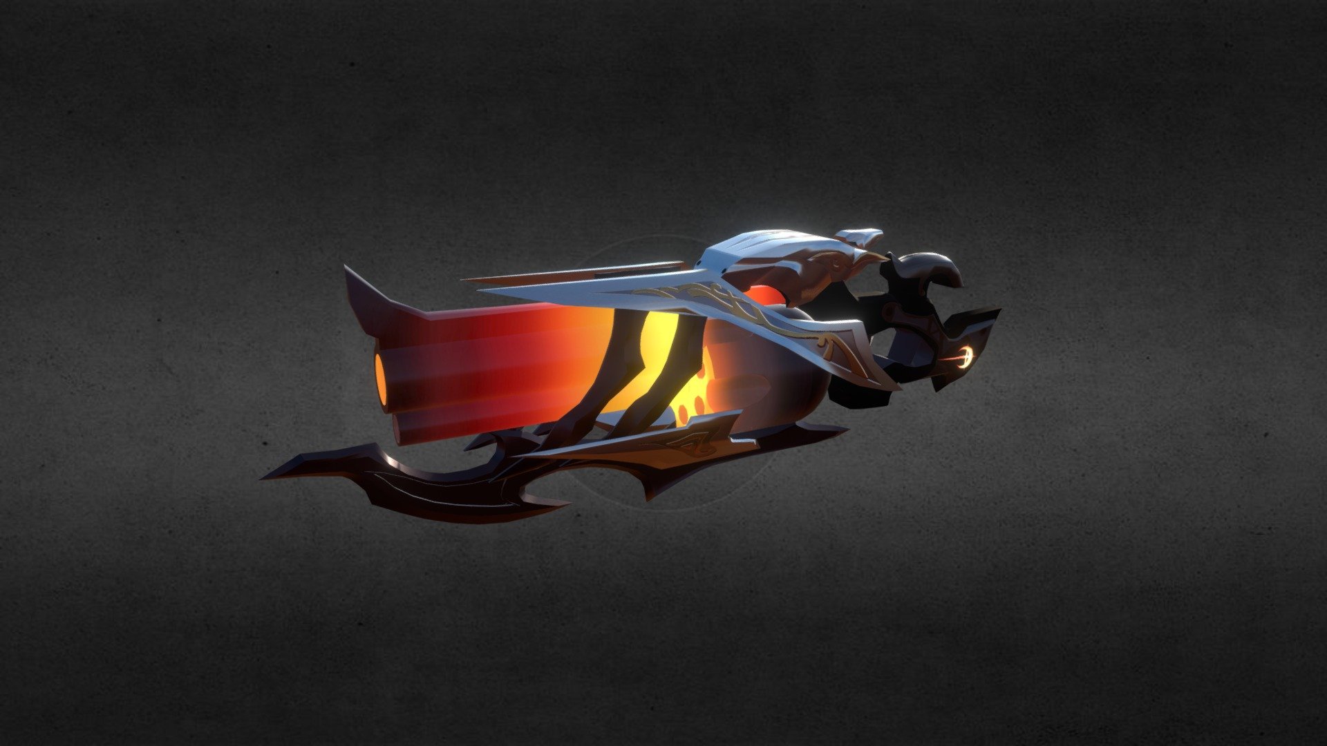 Senna's High Noon Relic Cannon - 3D model by PlattIntroTo3d [3e21f0c ...