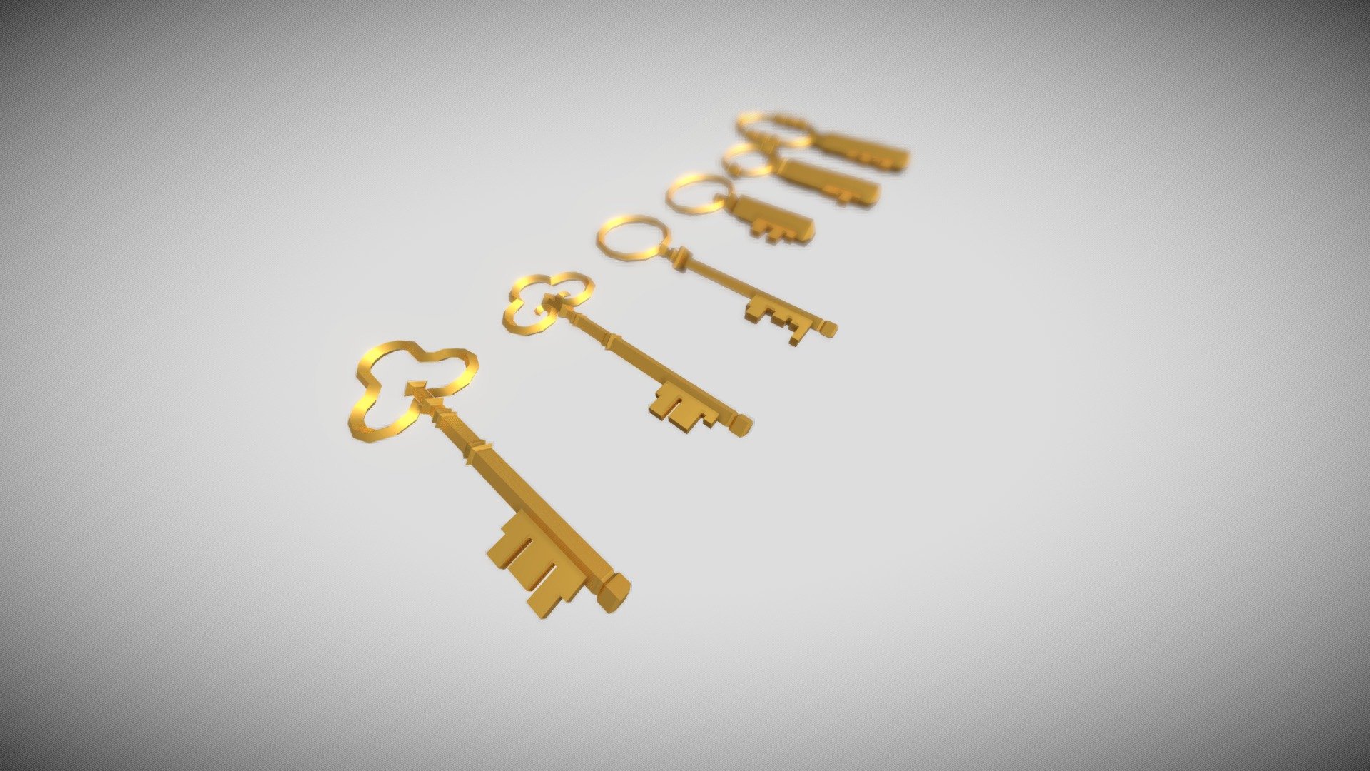 Keys - Download Free 3D model by mutte (@bitz0mutte_) [3e235e2] - Sketchfab