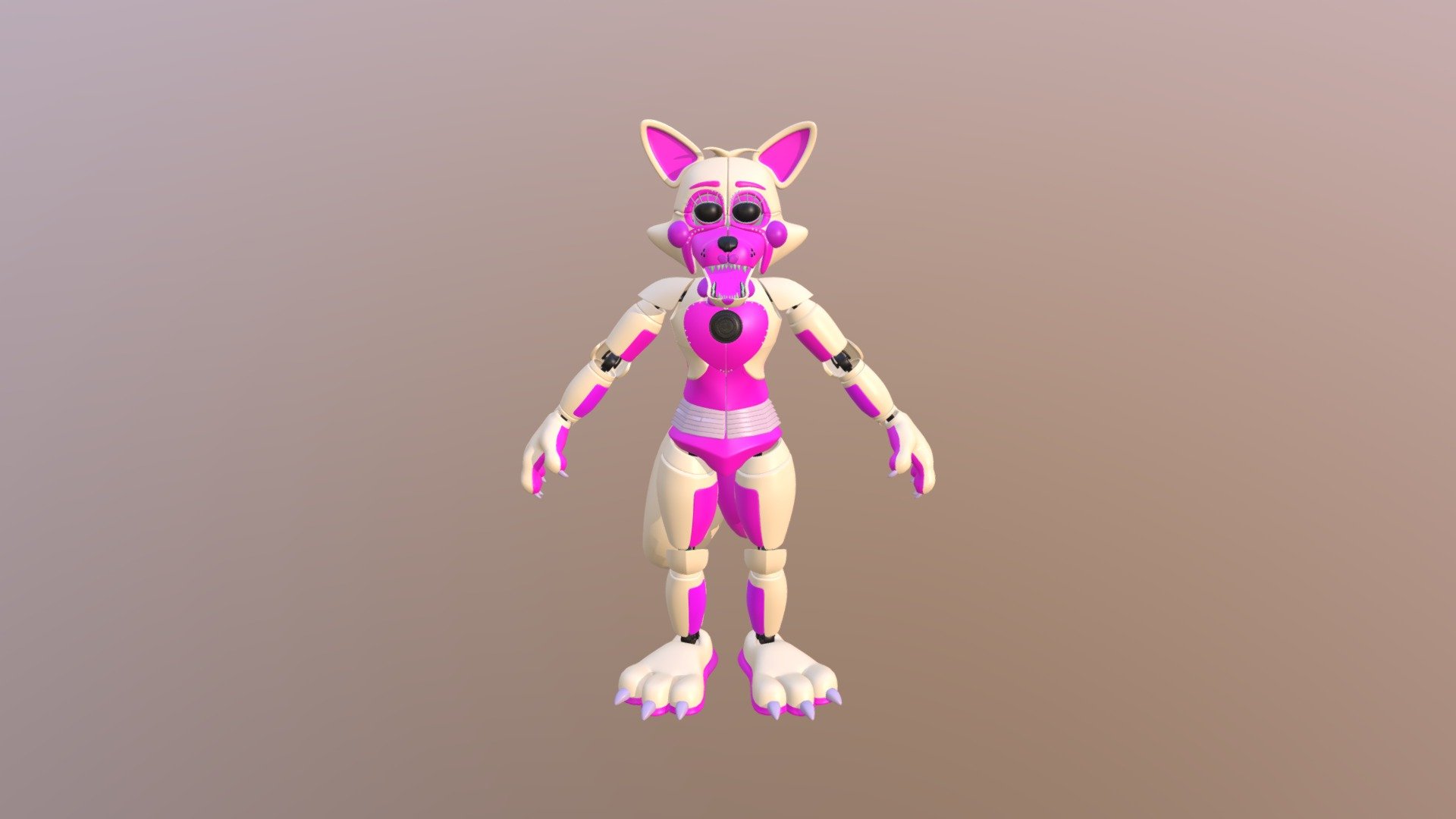 funtime foxy - Download Free 3D model by alexserrato11j [3e23ed6 ...