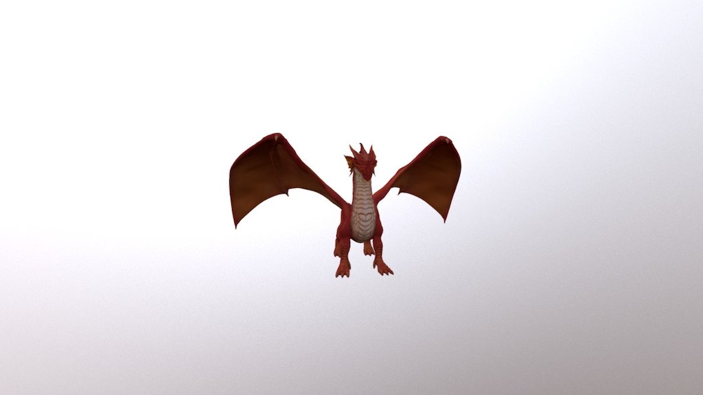 FSU - PCC2 - Dragon - 3D model by Derrick Braun (@zevin83) [3e26818 ...