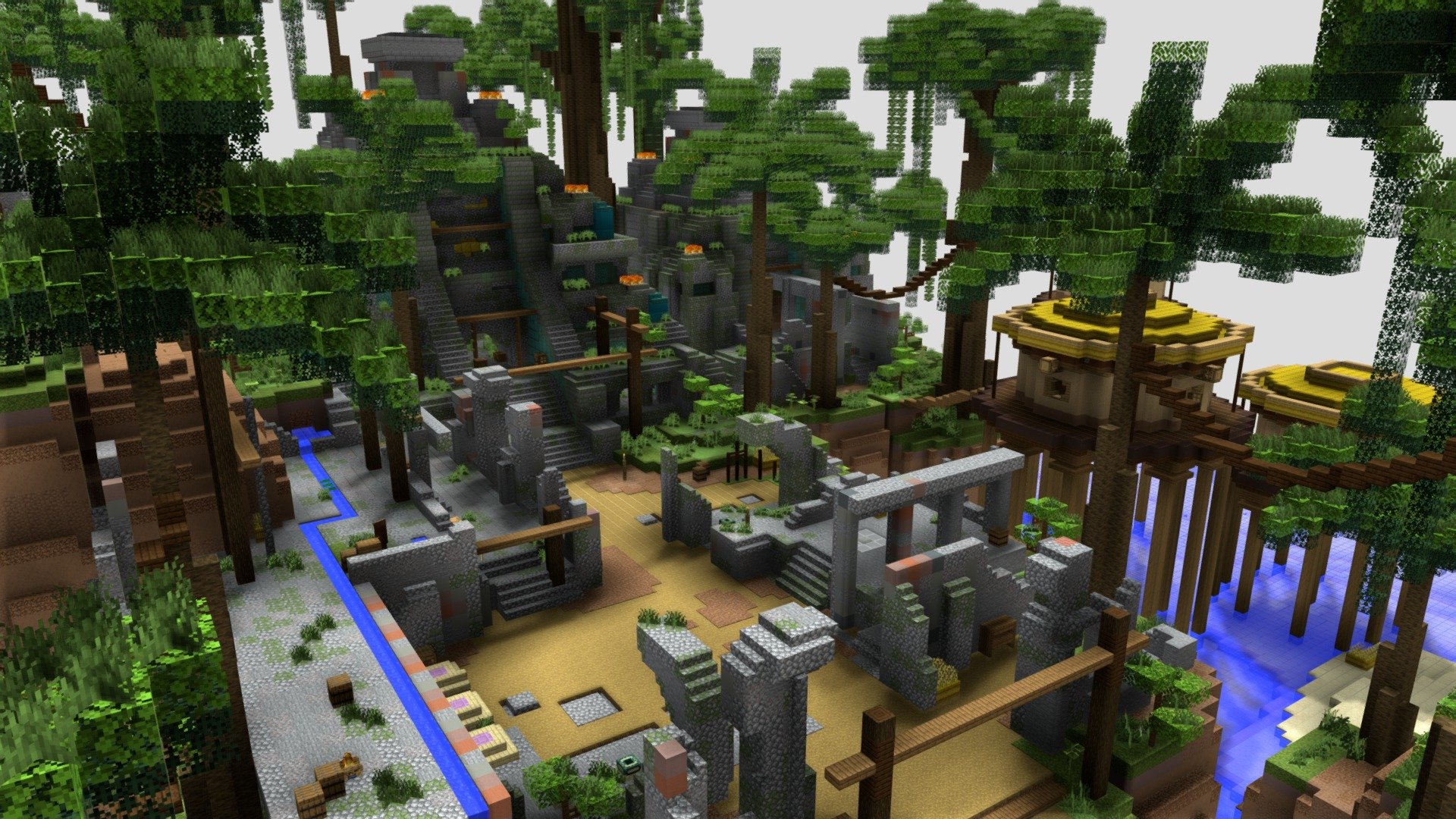 Ancient Ruins - Minecraft Spawn - 3D model by AizenessTeam ...