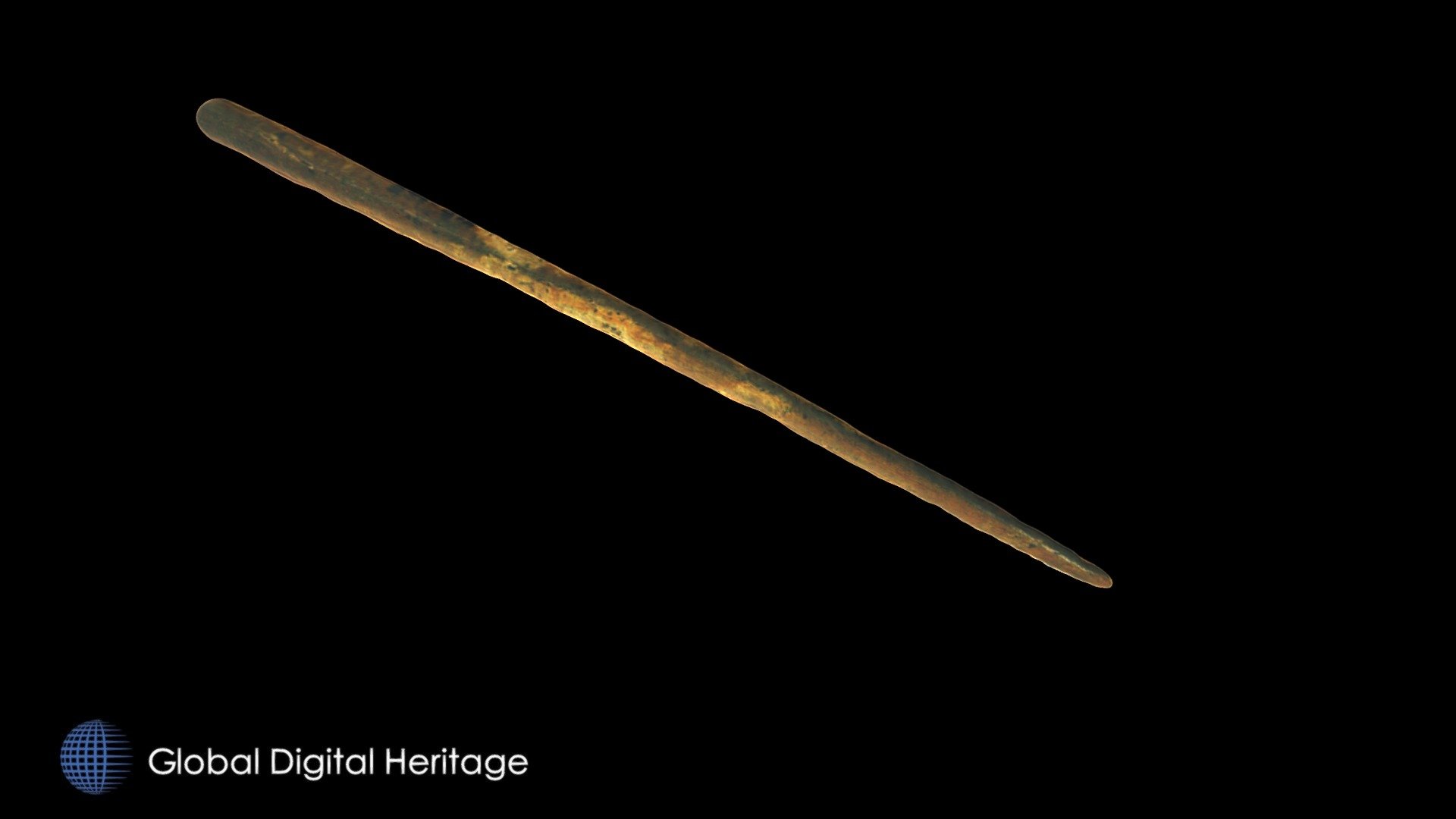 XCB-105-4081 Bone Cloak Pin, Adamagan, Alaska - Download Free 3D model ...