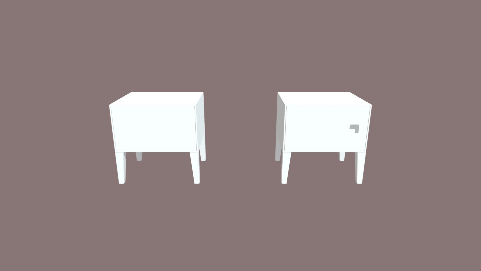 Comodino - 3D model by Federicovolpi [3e2b912] - Sketchfab