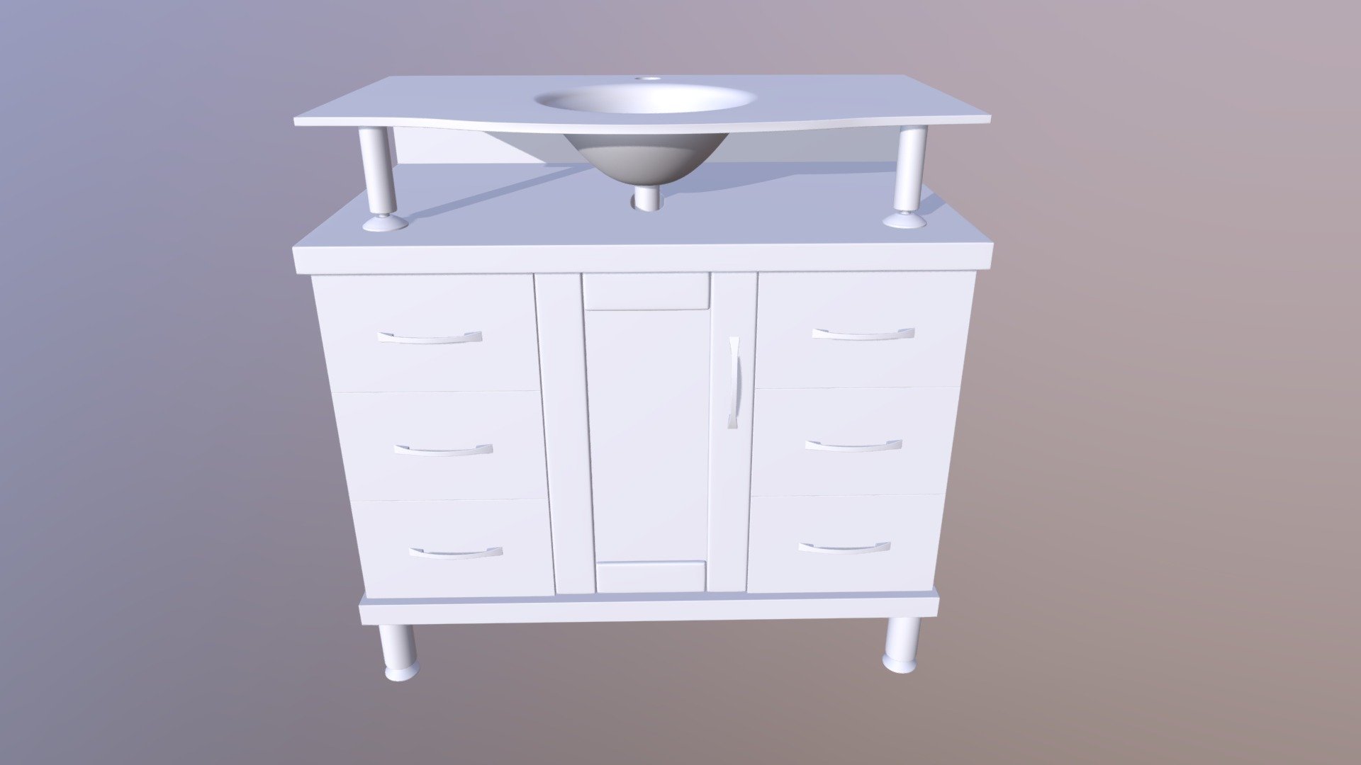 Bathroom Vanity Set - 3D model by dangdoan [3e2bfc0] - Sketchfab