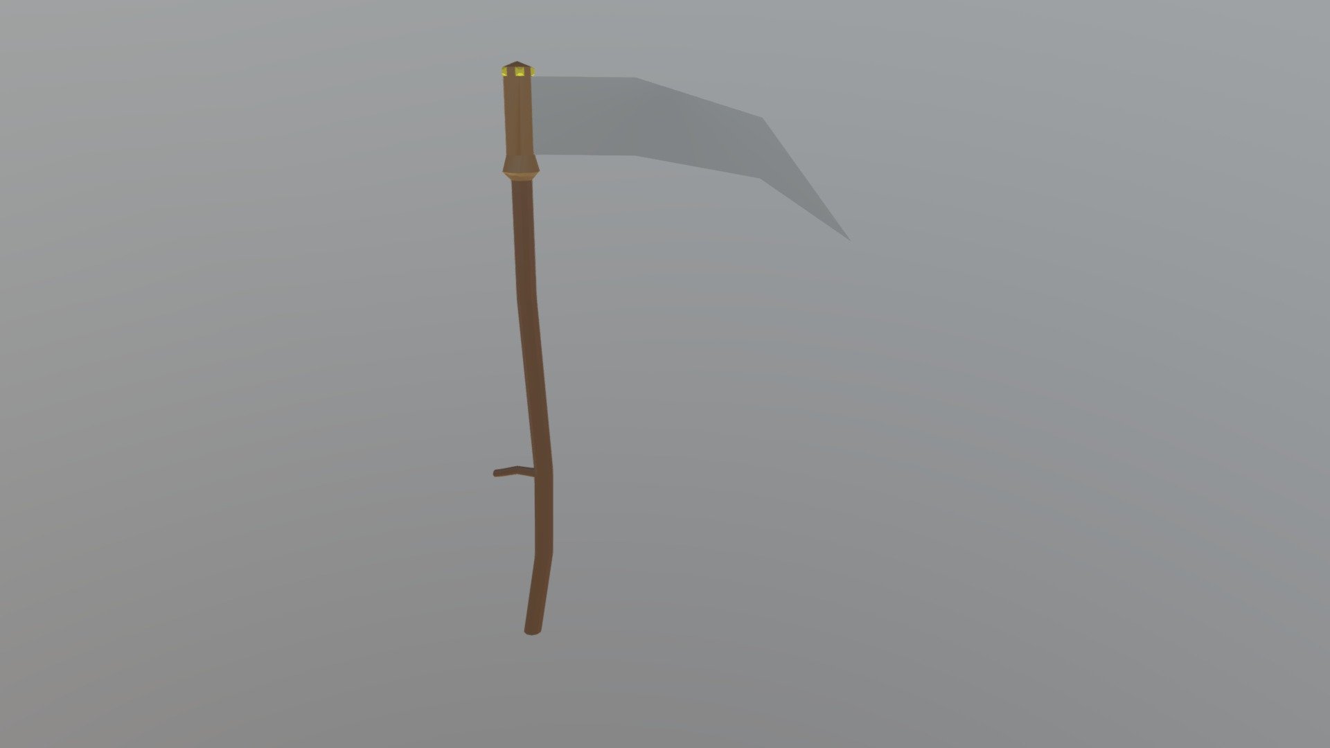 Low Poly Scythe - 3D model by johnspeaker [3e2c506] - Sketchfab