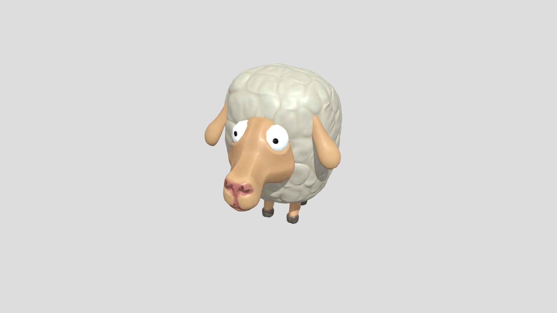 Mouton Stylisé Pose Neutre - Download Free 3D model by GlowVisuals ...
