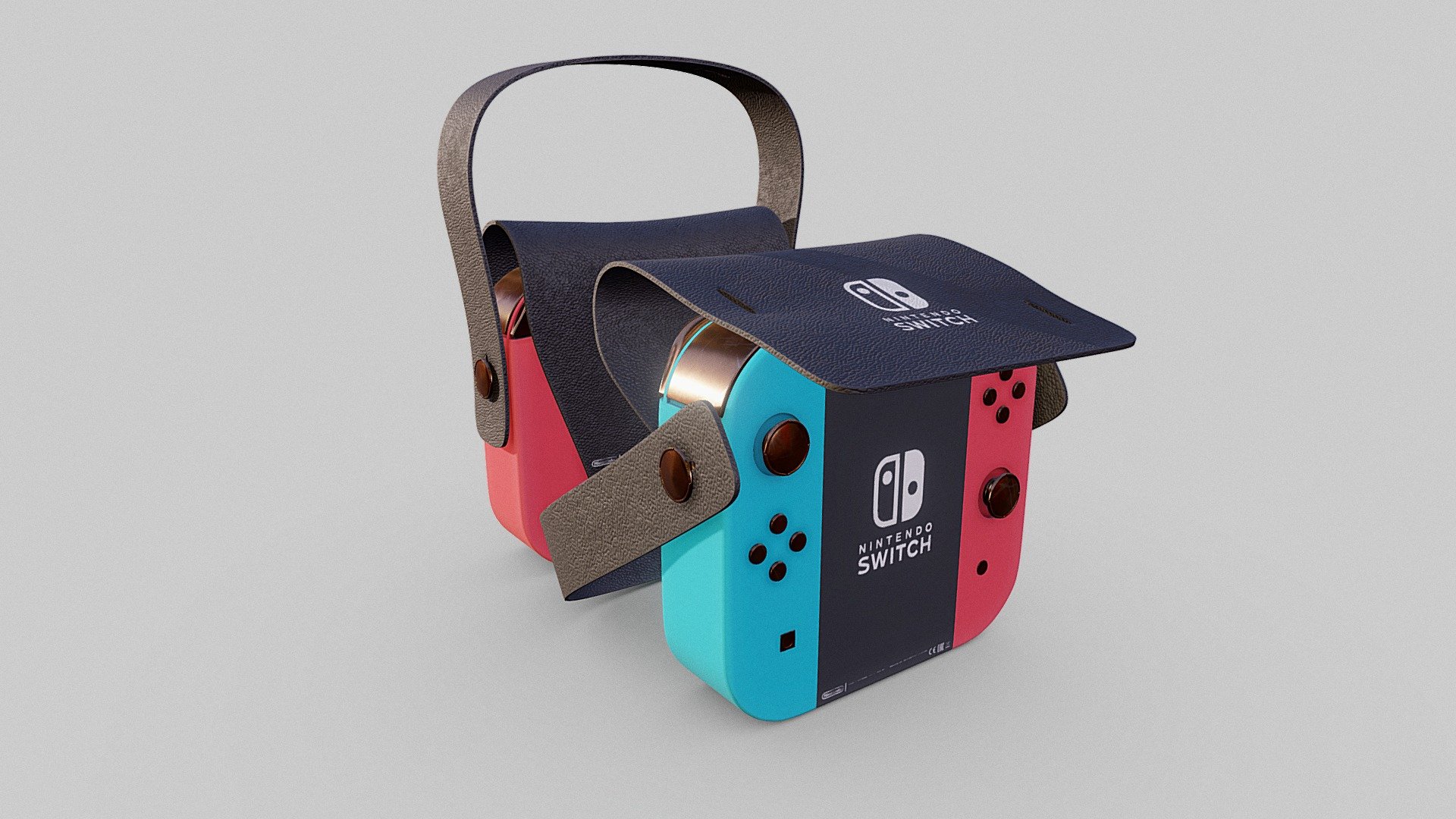 Nintendo Switch Handbag - Buy Royalty Free 3D model by Jerome (dijix009 ...