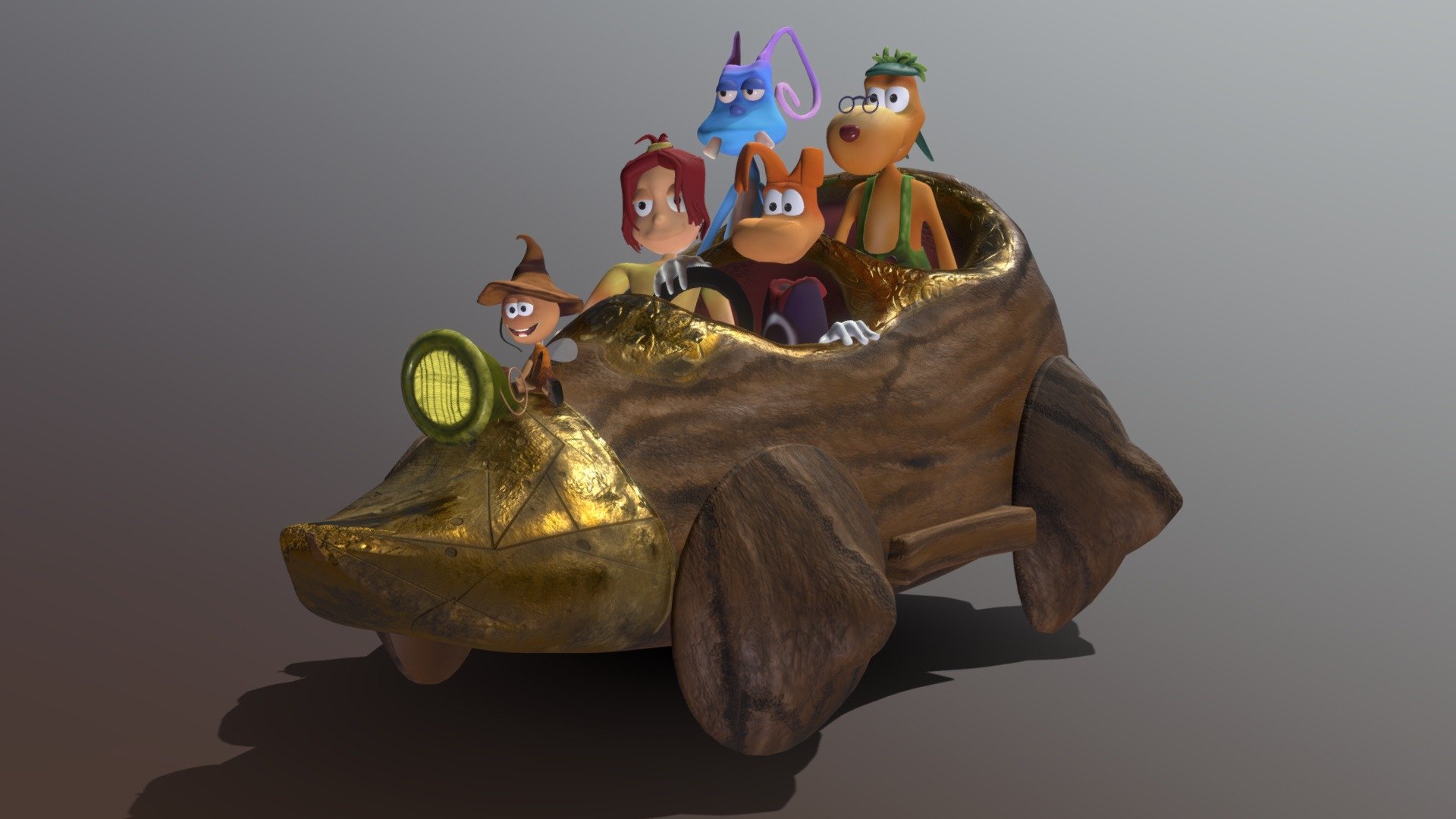 Rayman and the Gang - Download Free 3D model by ProjectUnheardVoices ...