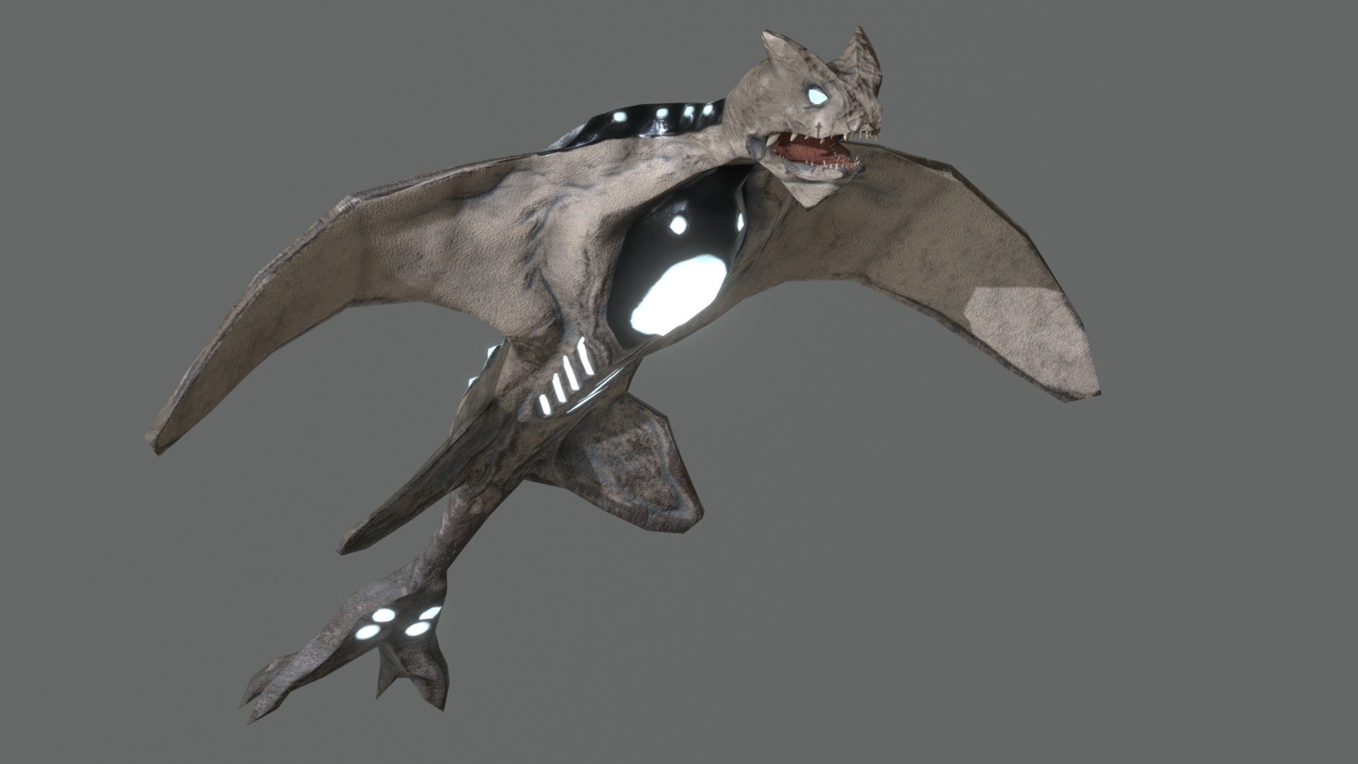 Demonic Ray - 3D model by Alex (@banzai502) [3e3683e] - Sketchfab