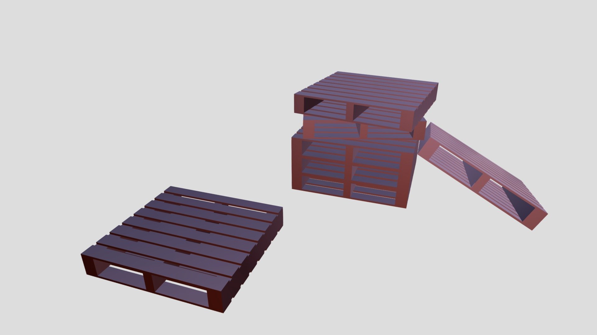 Simple Pallets - Download Free 3D model by Trockk (@Timrockk) [3e3722e ...