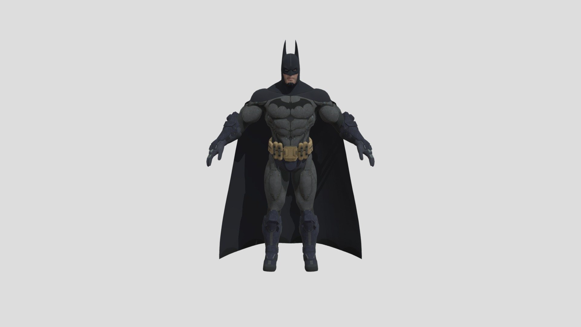 Batman Arkham Asylum Batman (Armored) - Download Free 3D model by ...